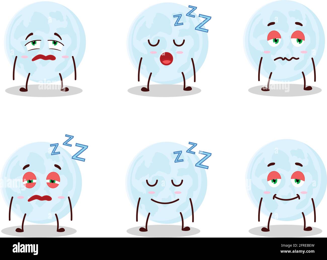 Planet sleeping expression cute hi-res stock photography and images - Alamy