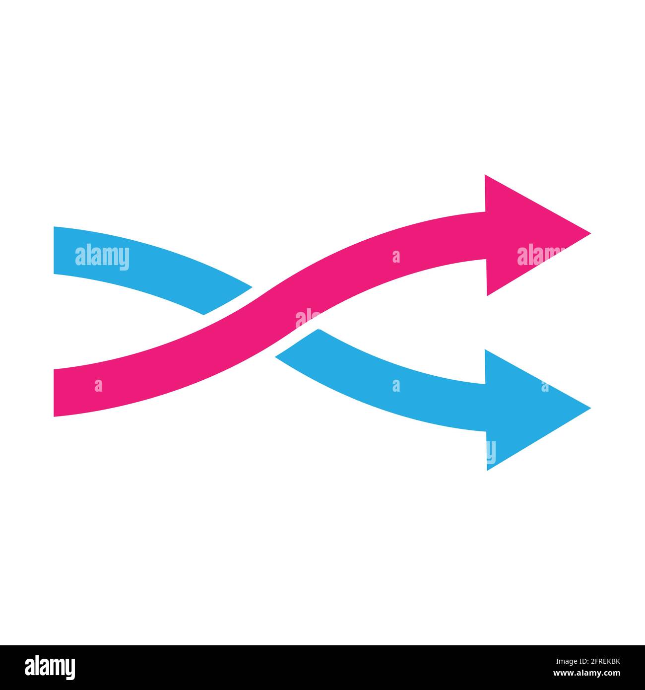 Redirect icon vector change direction symbolfor graphic design, logo ...