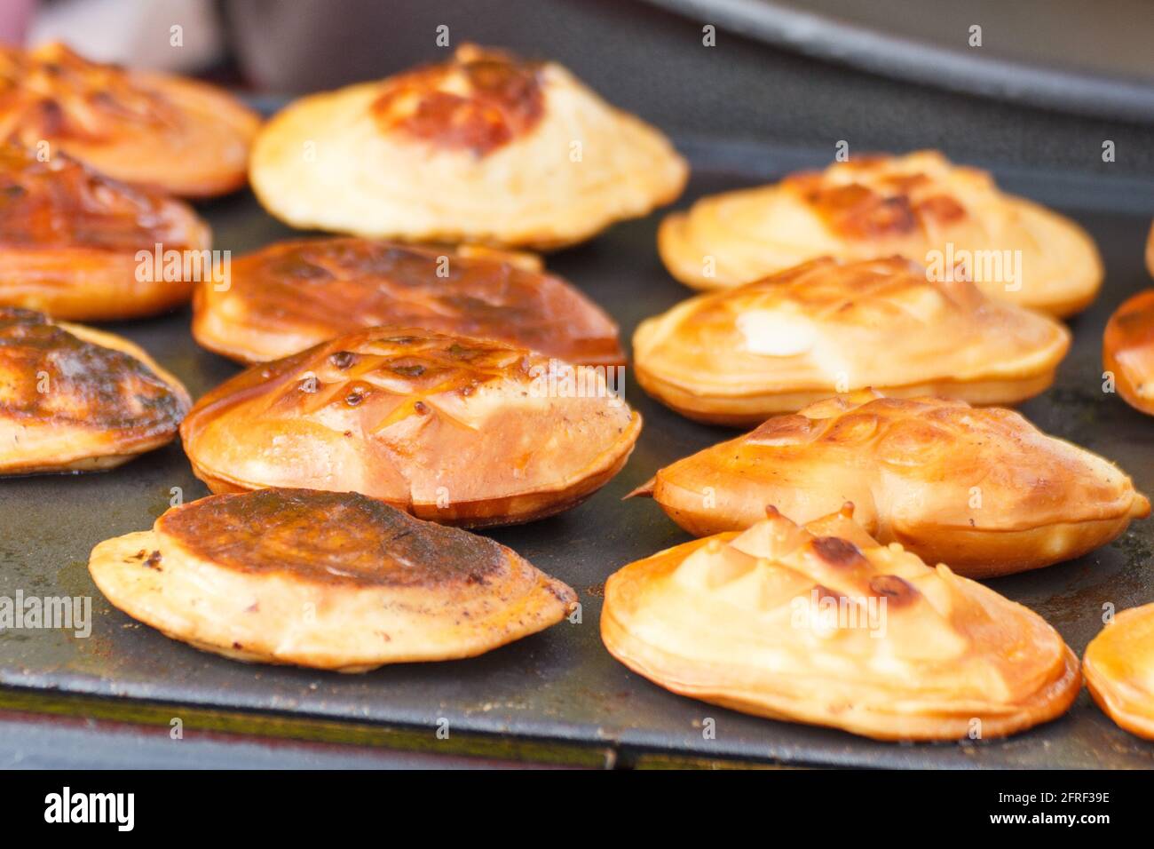 Fresh grilled sheep cheese. Traditional polish local food Stock Photo ...