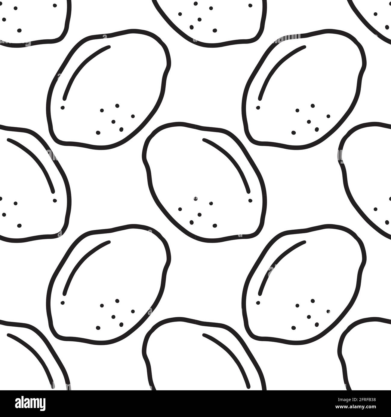 pattern of lime doodle Stock Vector Image & Art - Alamy