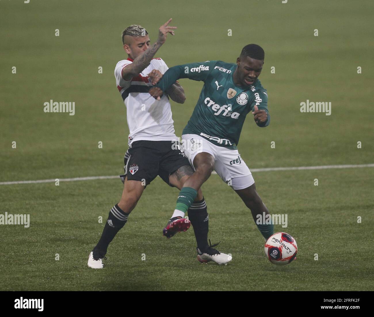Patrick de Paula during the Campeonato Paulista Final between Palmeiras ...