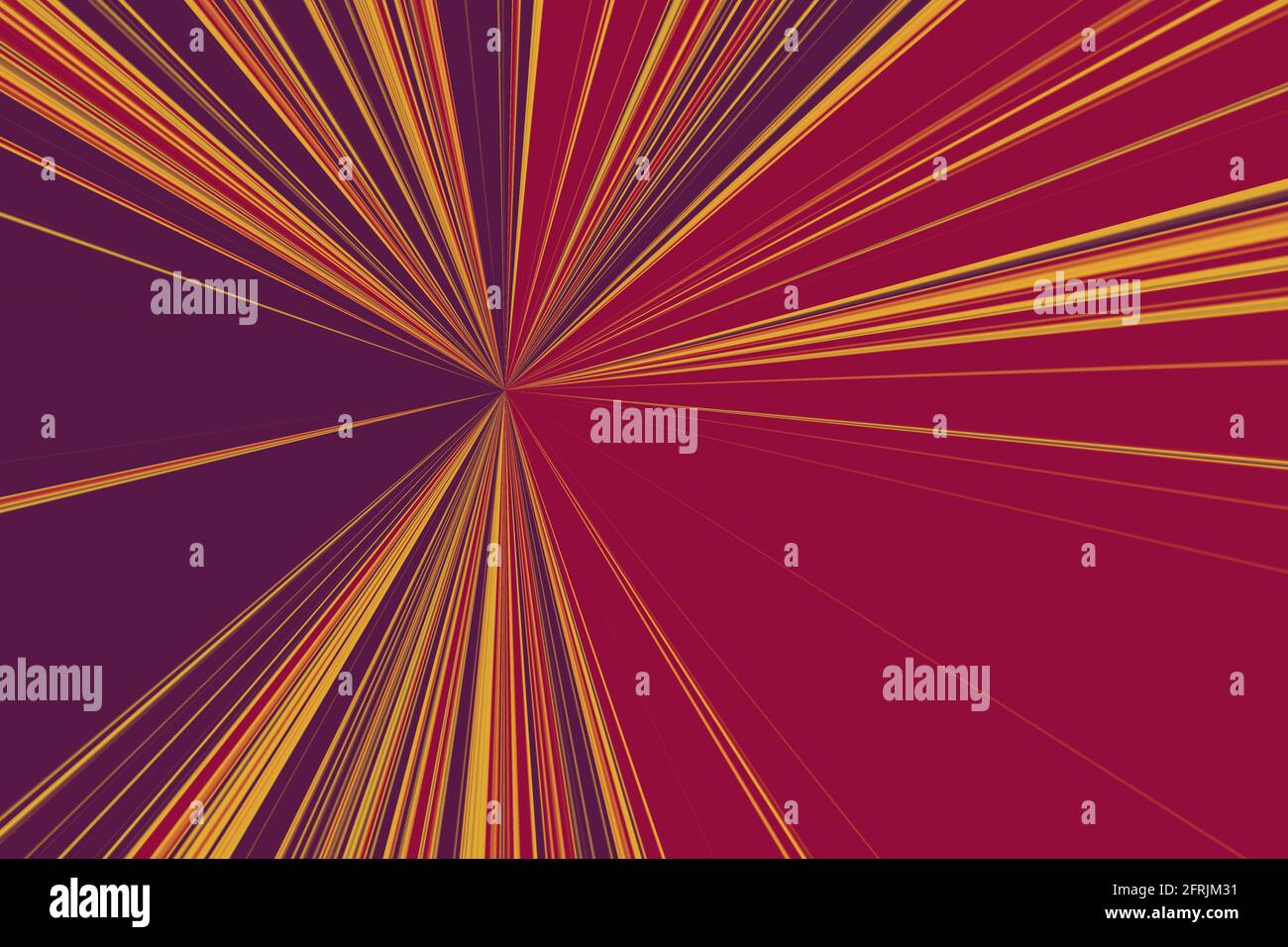 Illustration of colorful rays Stock Photo - Alamy
