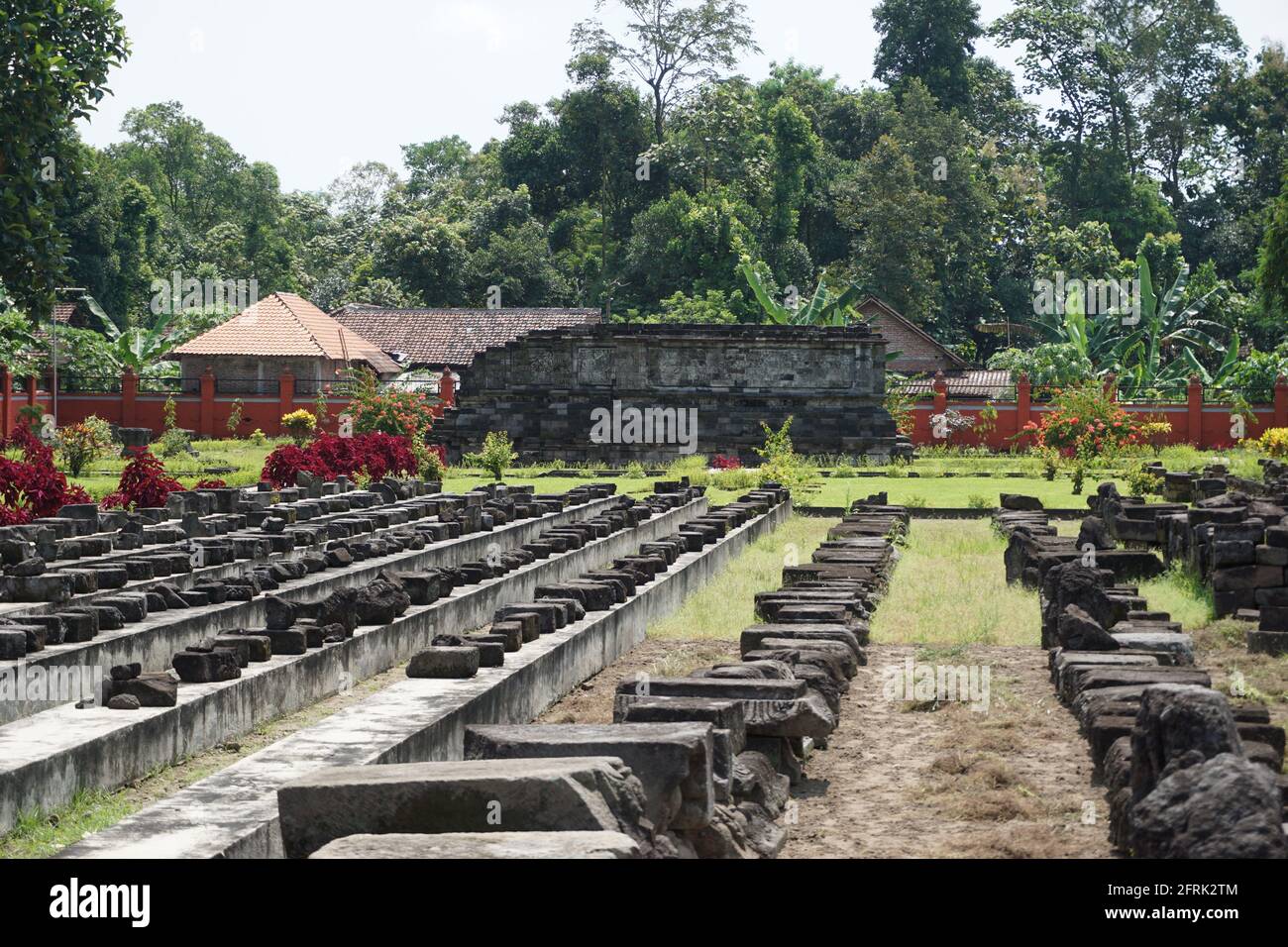 Kediri, East Java Indonesia - March 15th, 2021: The ruins of Surowono ...