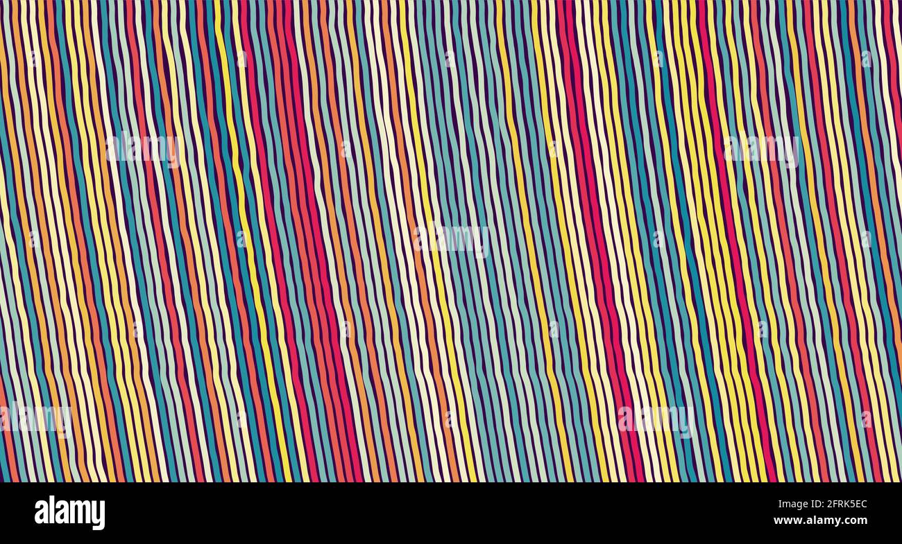 Irregular vertical lines pattern in perspective. Geometric wallpaper ...