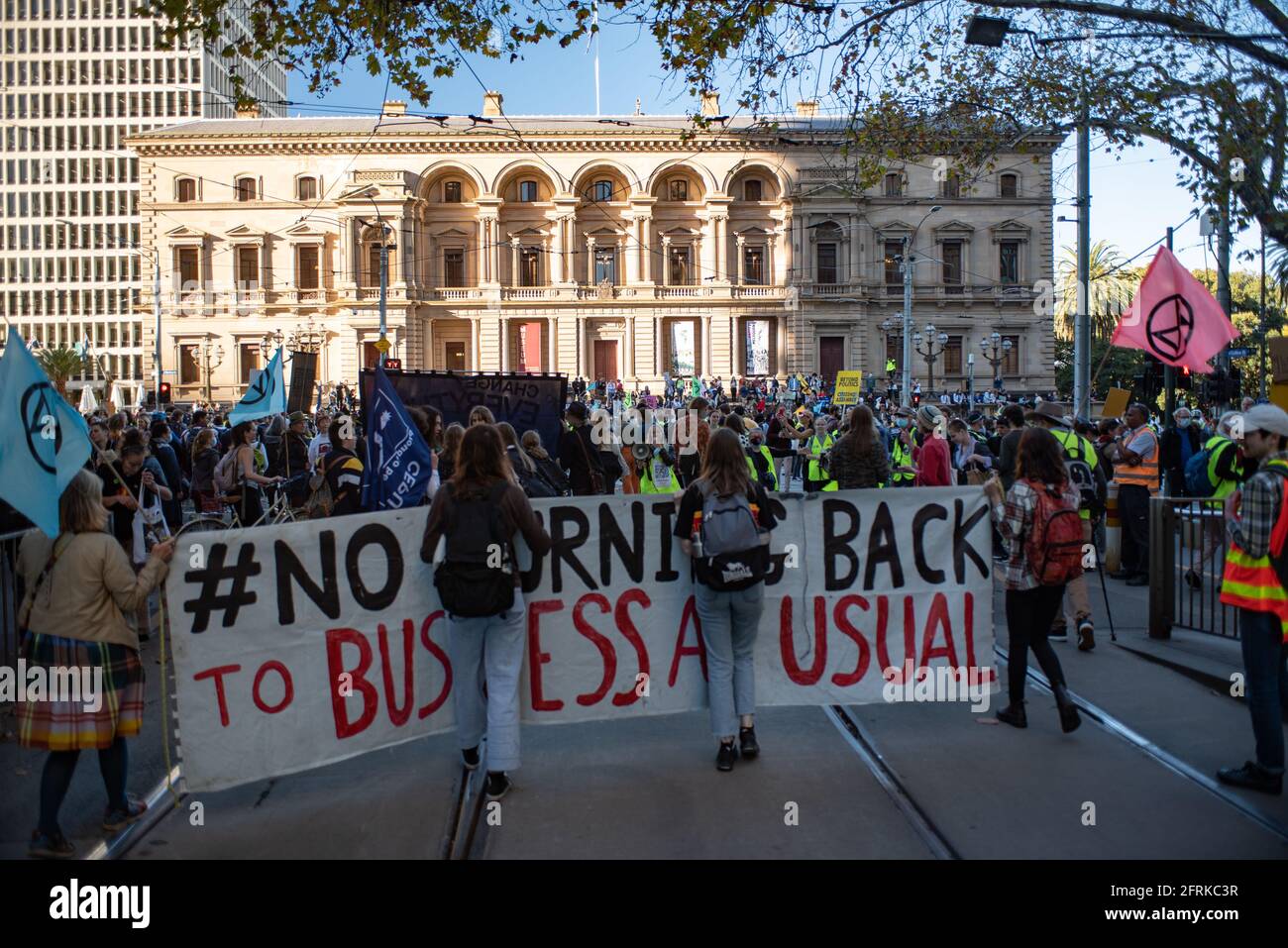 Australian protesting on the street hi-res stock photography and images ...