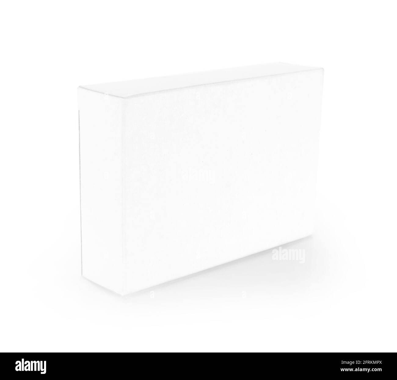 white box isolated on white background Stock Photo - Alamy