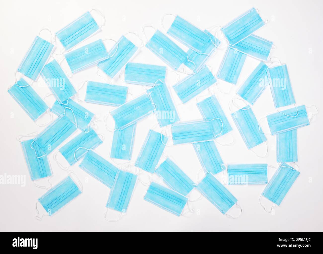 New surgical mask mouth protection mouthpieces, isolated Stock Photo ...