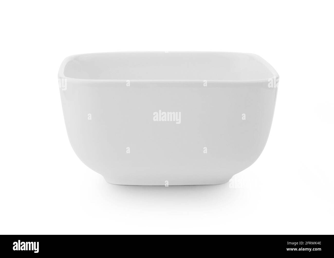 empty white bowl isolated on white background Stock Photo - Alamy