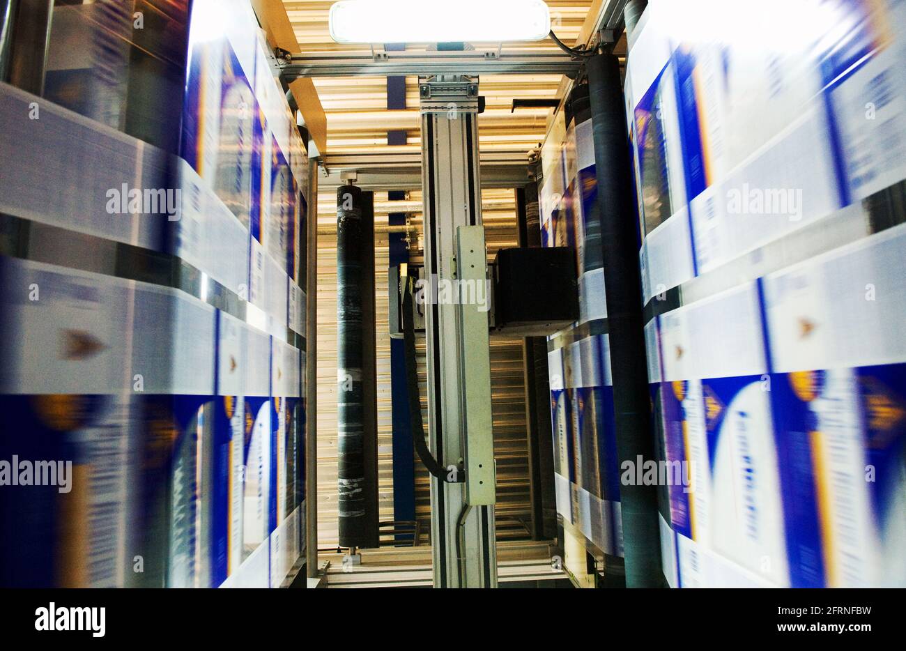PRINTING MACHINE, FACTORY Stock Photo - Alamy