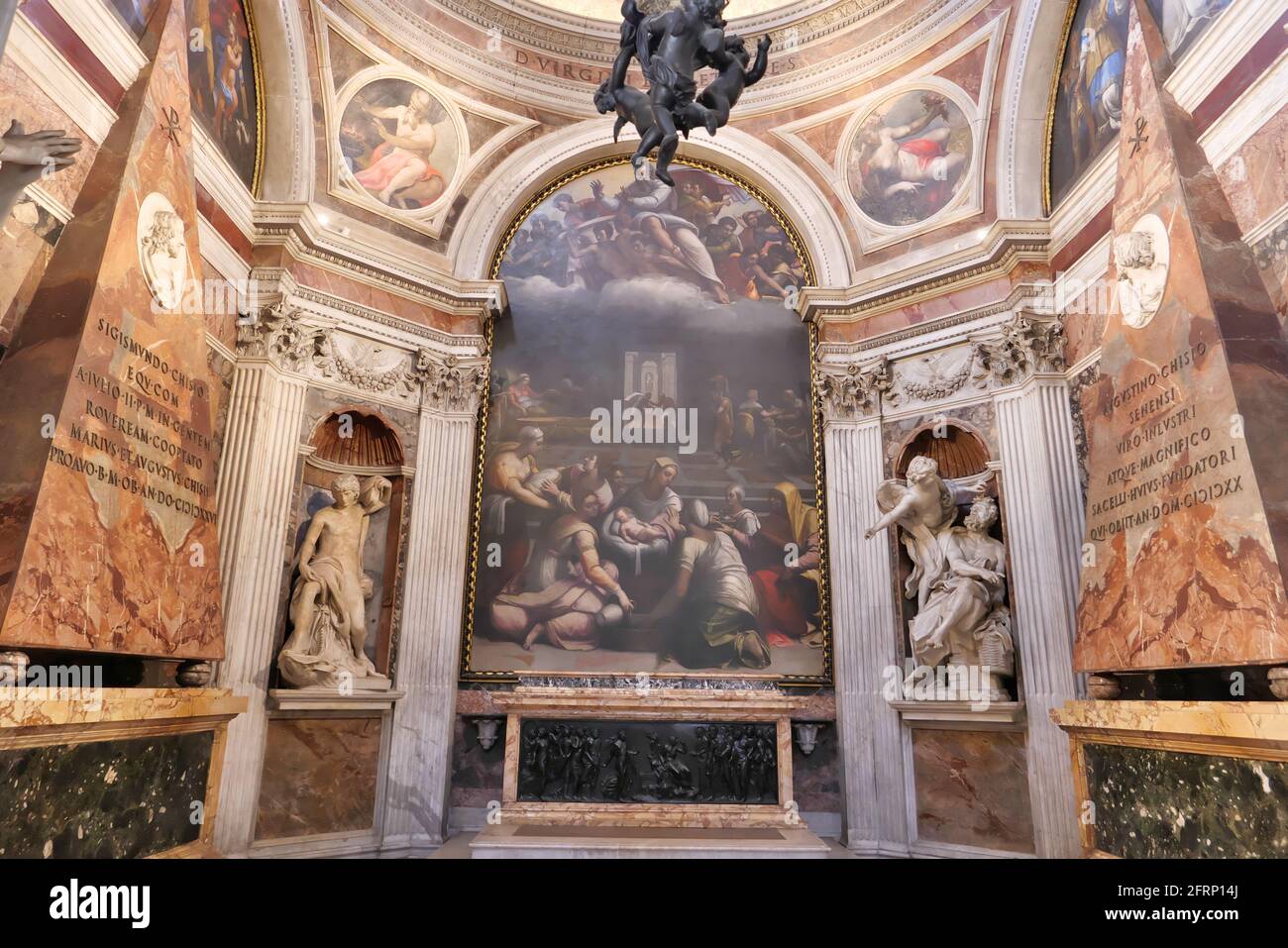 Chigi chapel hi-res stock photography and images - Alamy