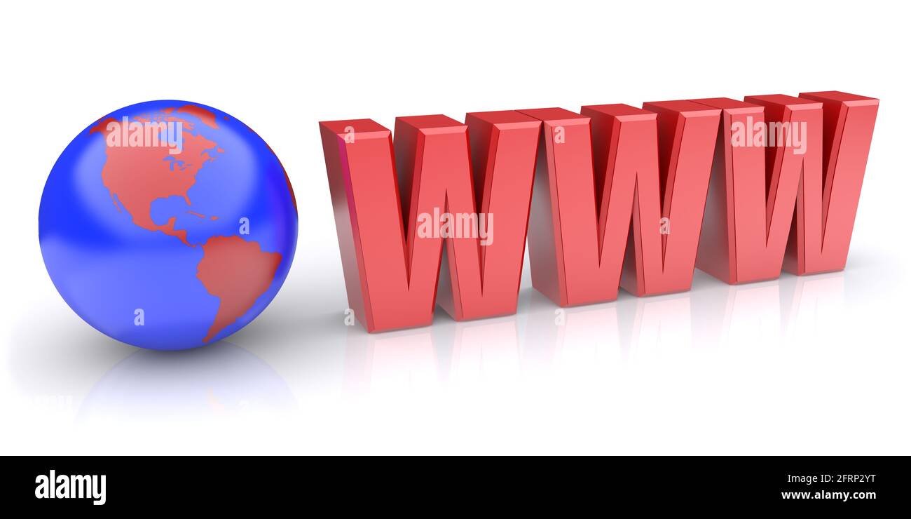 Internet network concept. 3d image Stock Photo - Alamy