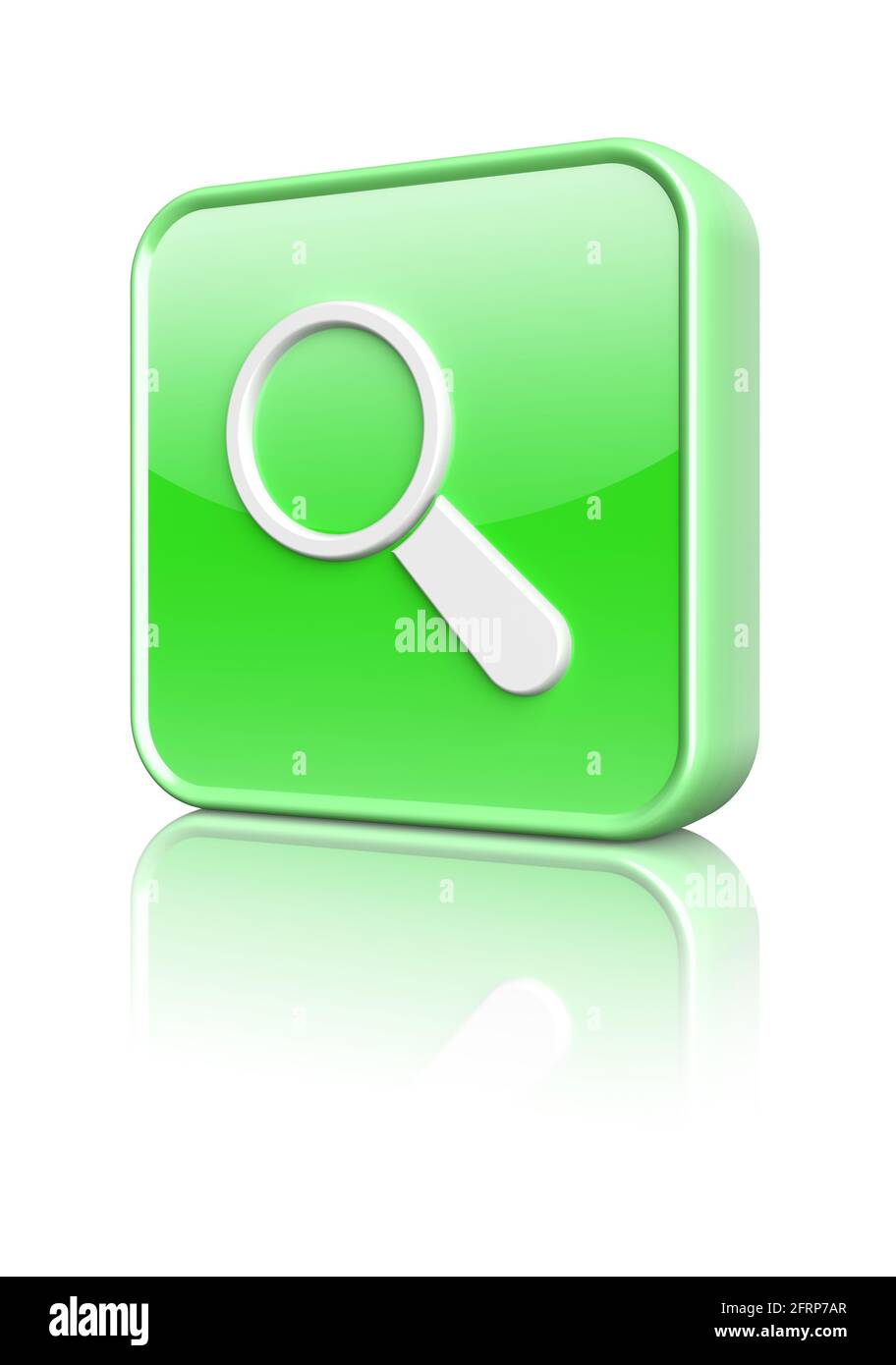 Search Button Icon Green