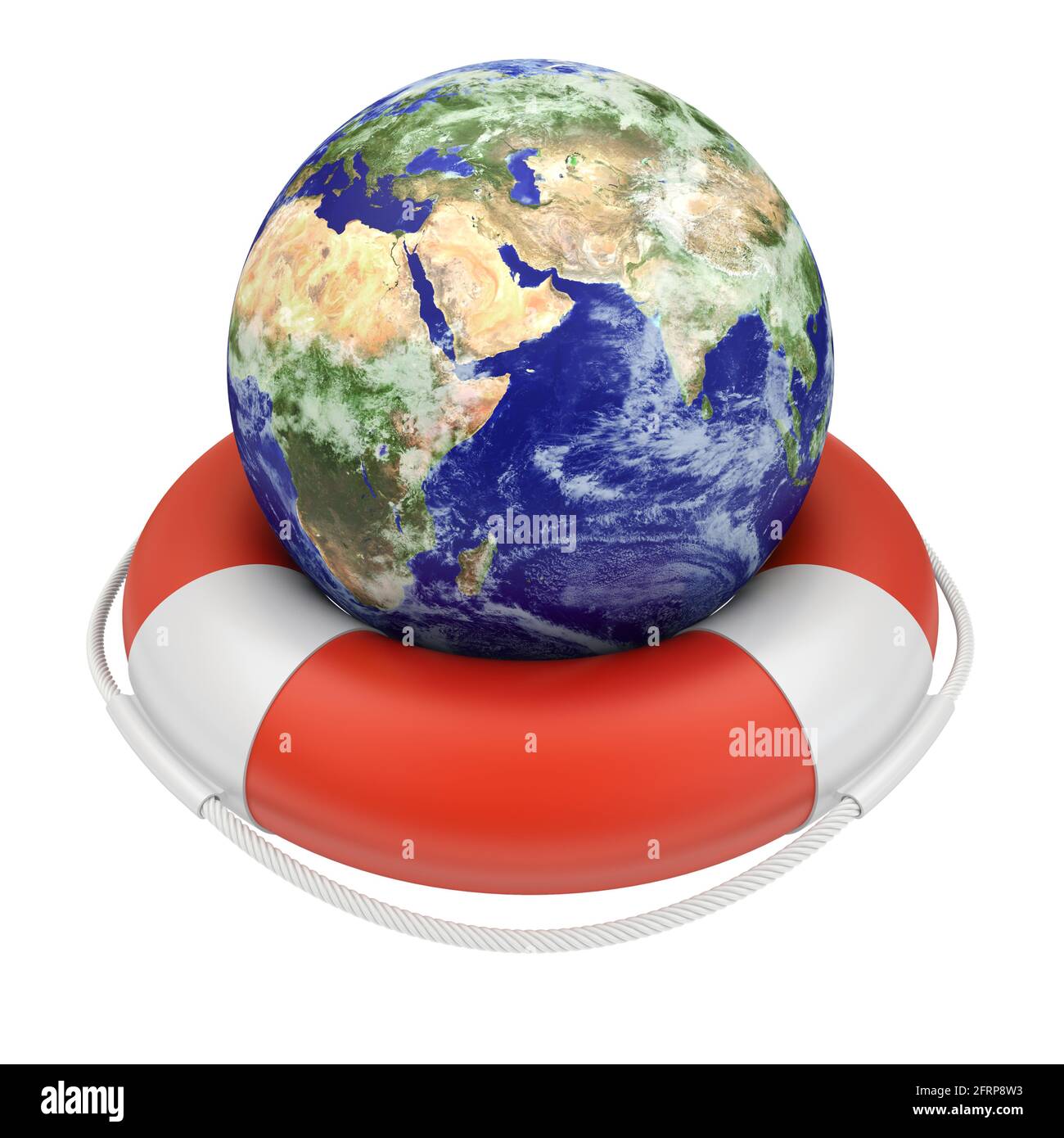 Lifebuoy earth hi-res stock photography and images - Alamy