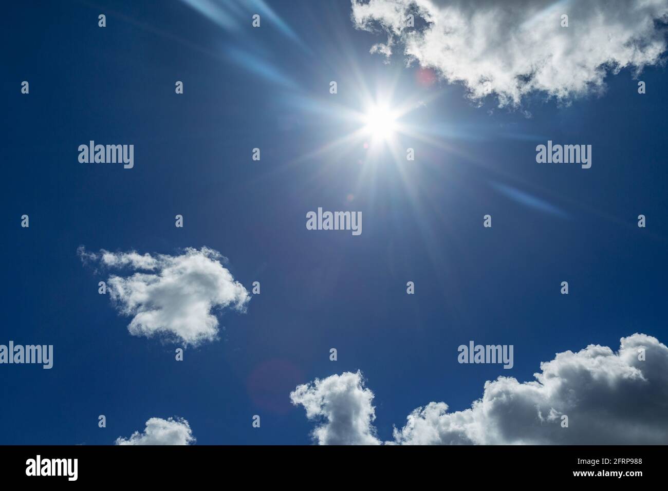 Sun blue stock hi-res stock photography and images - Alamy