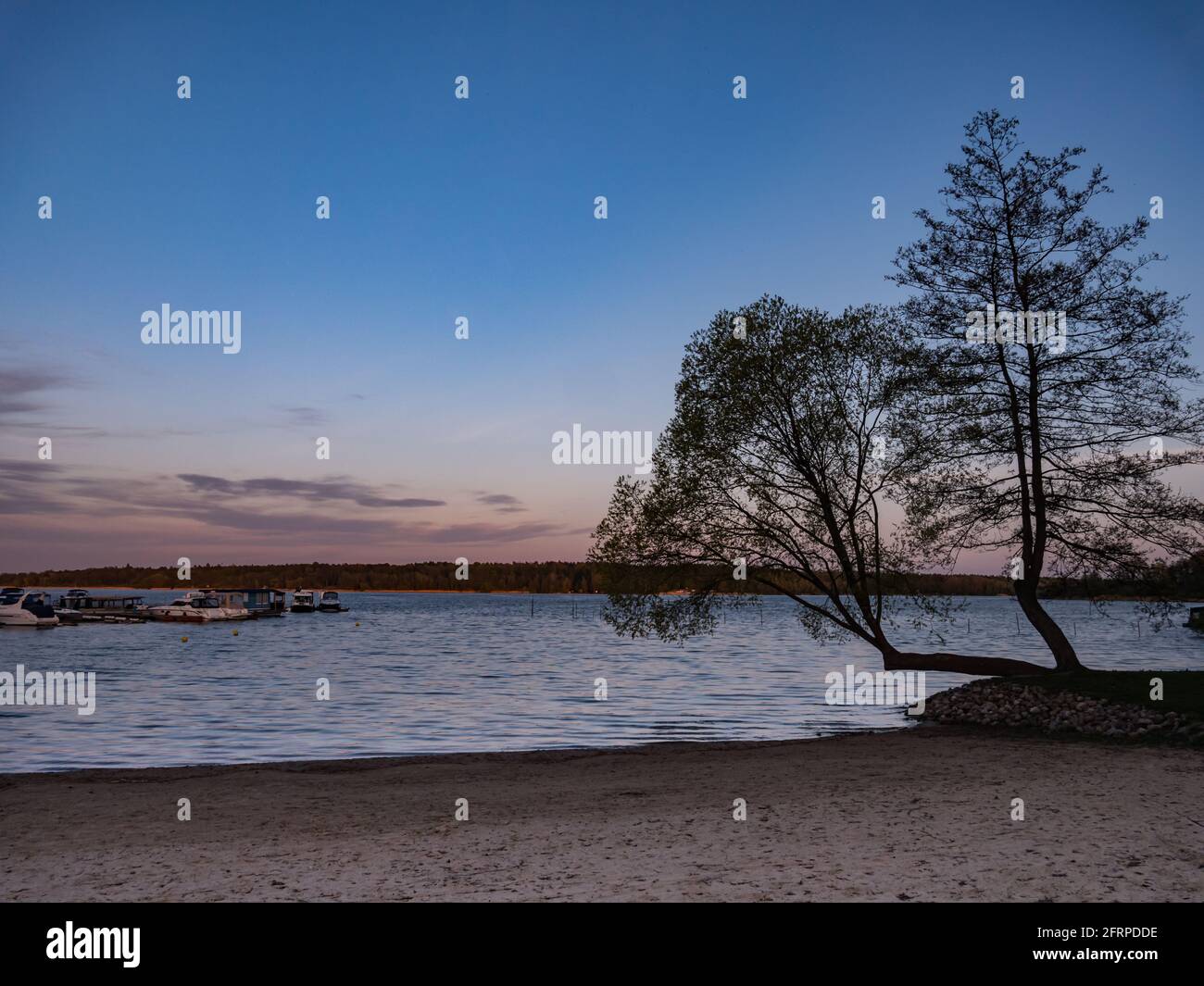 Camping at national park muritz hi-res stock photography and images - Alamy