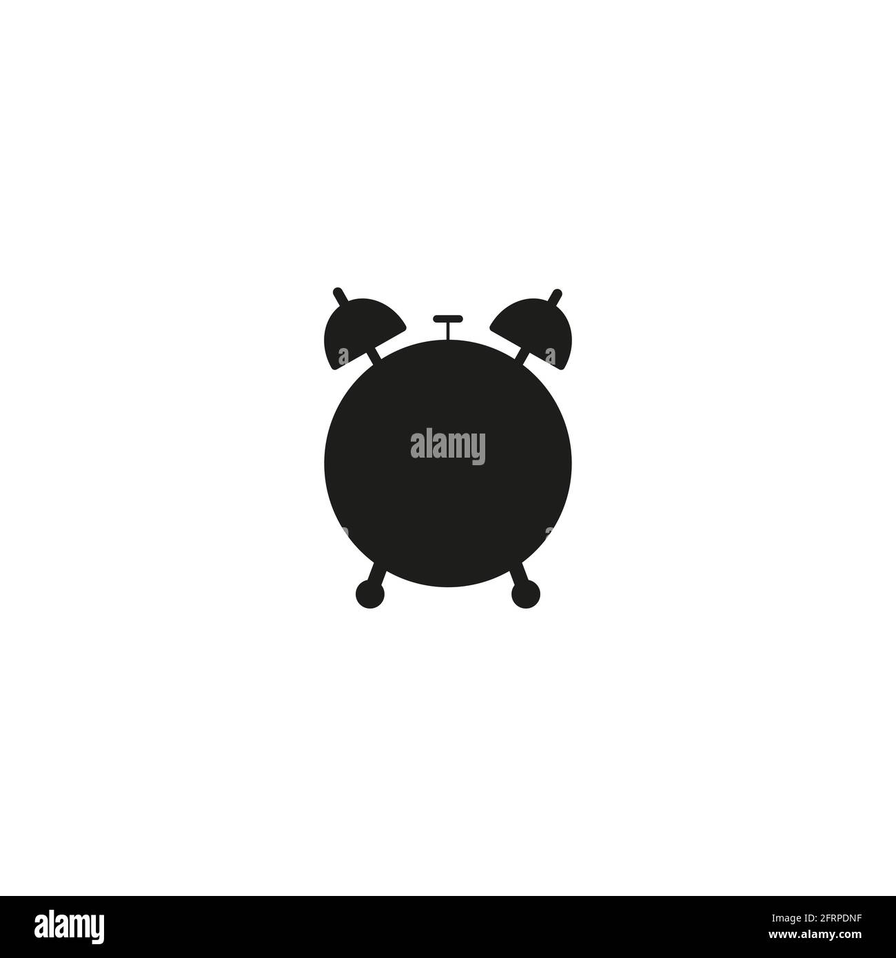 Alarm Clock icon vector icon, Wake up, get up concept, Time sign ...