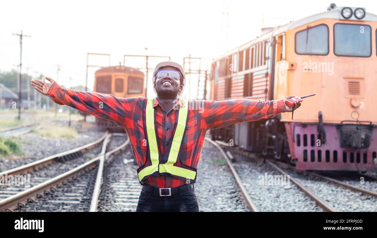 African american railroad construction hi-res stock photography and ...