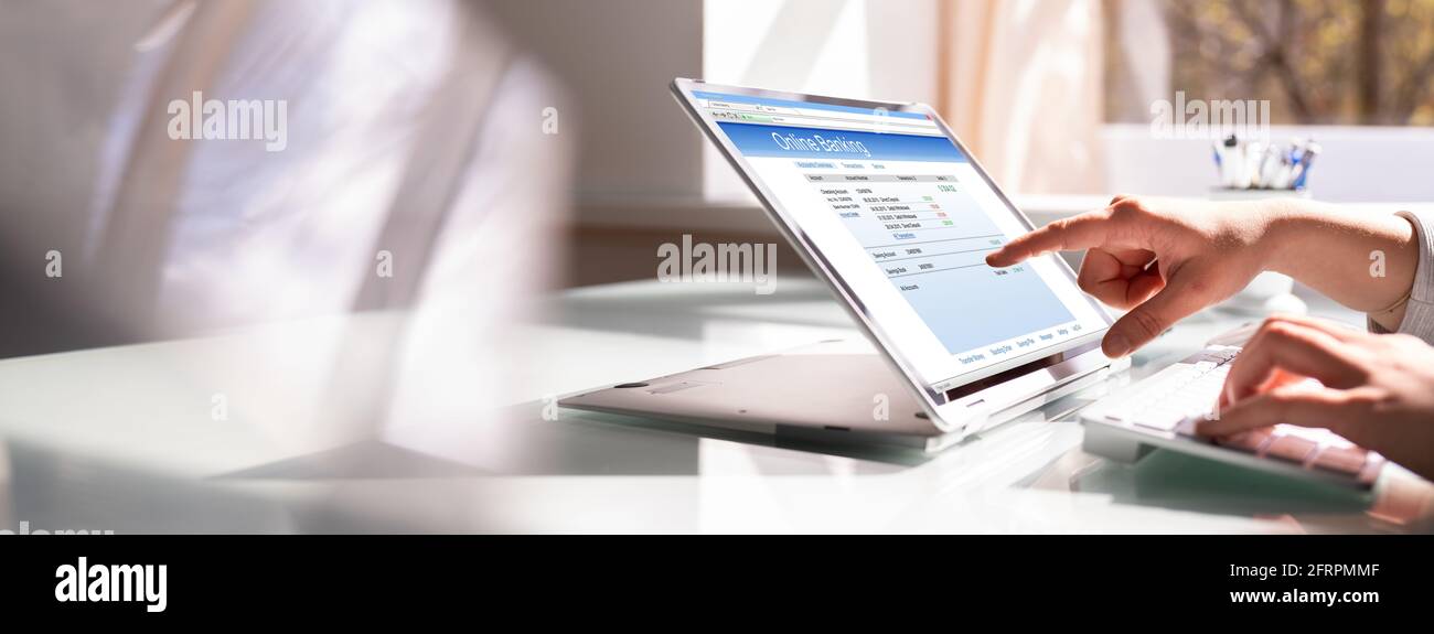 Internet banking transfer hi-res stock photography and images - Alamy
