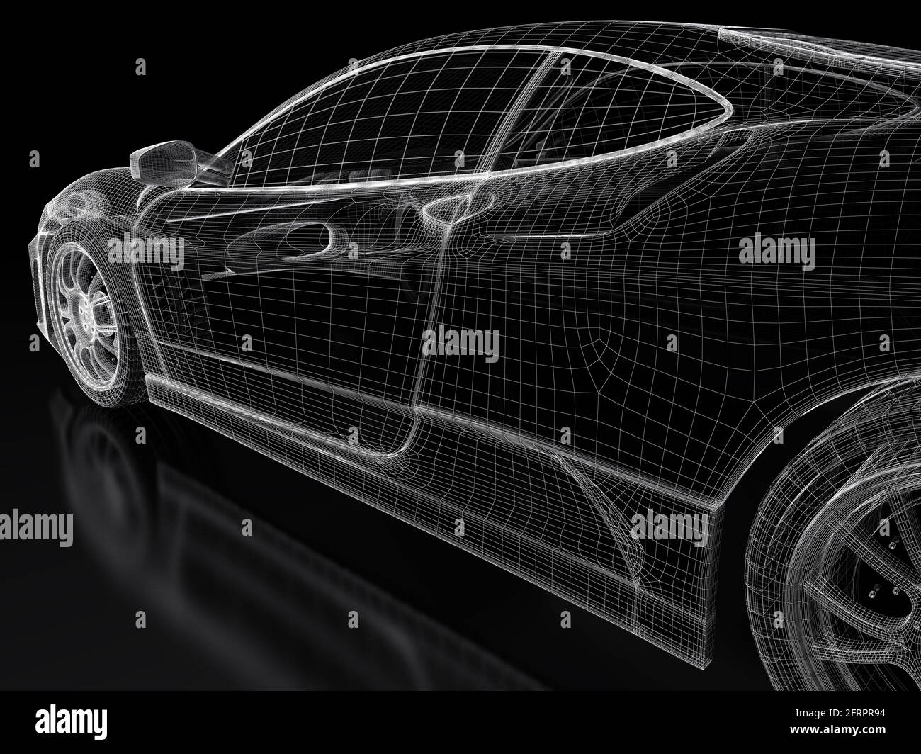 Sports car computer design hi-res stock photography and images - Alamy