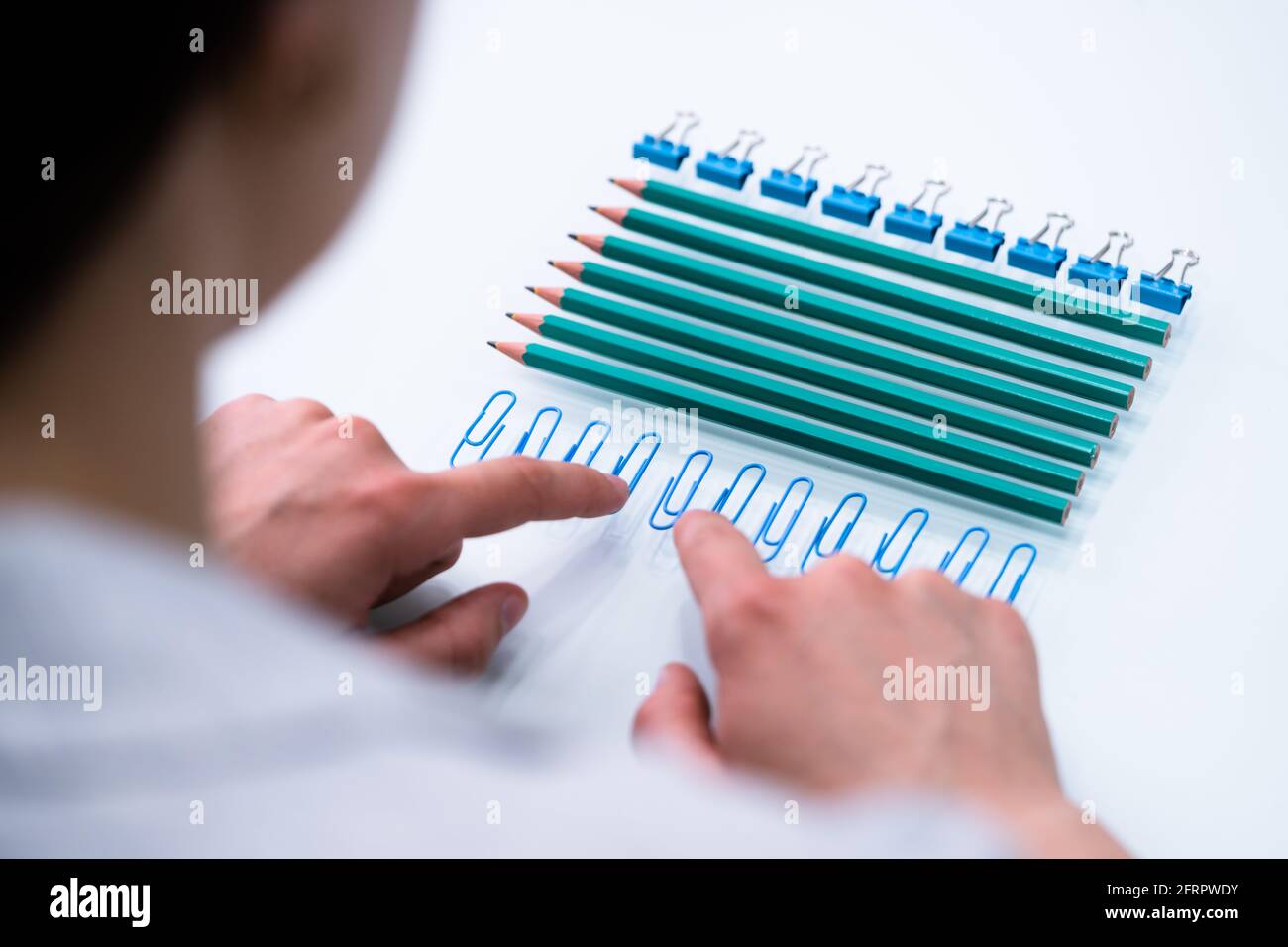 Obsessed Compulsive Perfectionist With OCD Disorder And Arrange Anxiety ...