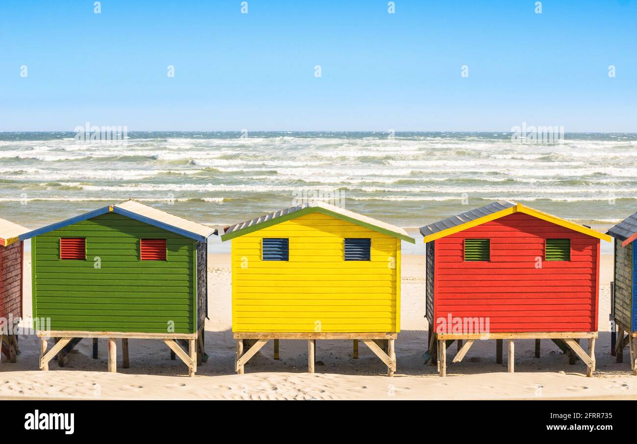 Colourful painted houses in seaside hi-res stock photography and images ...