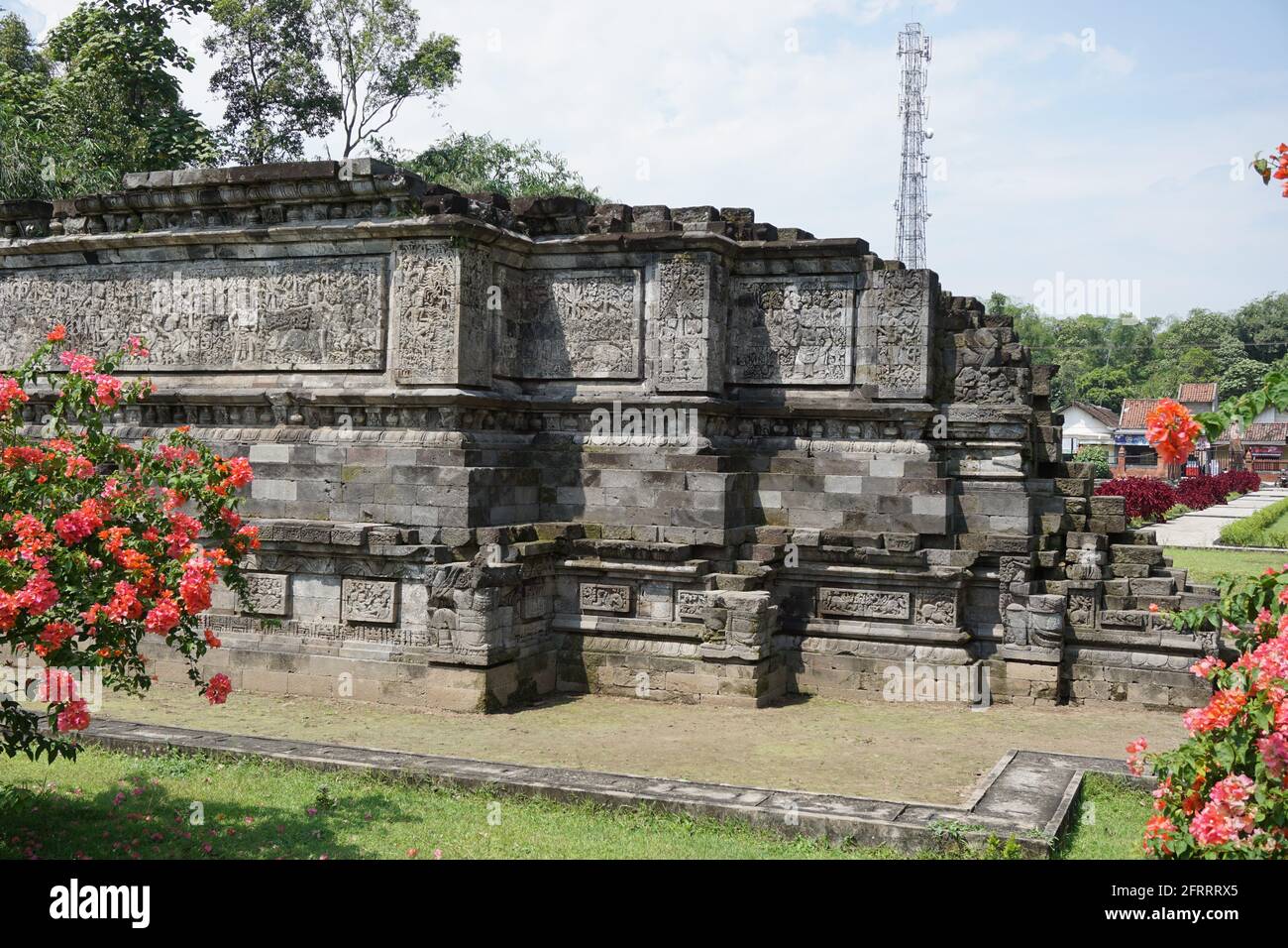 Kediri, East Java Indonesia - March 15th, 2021: Surowono temple in ...
