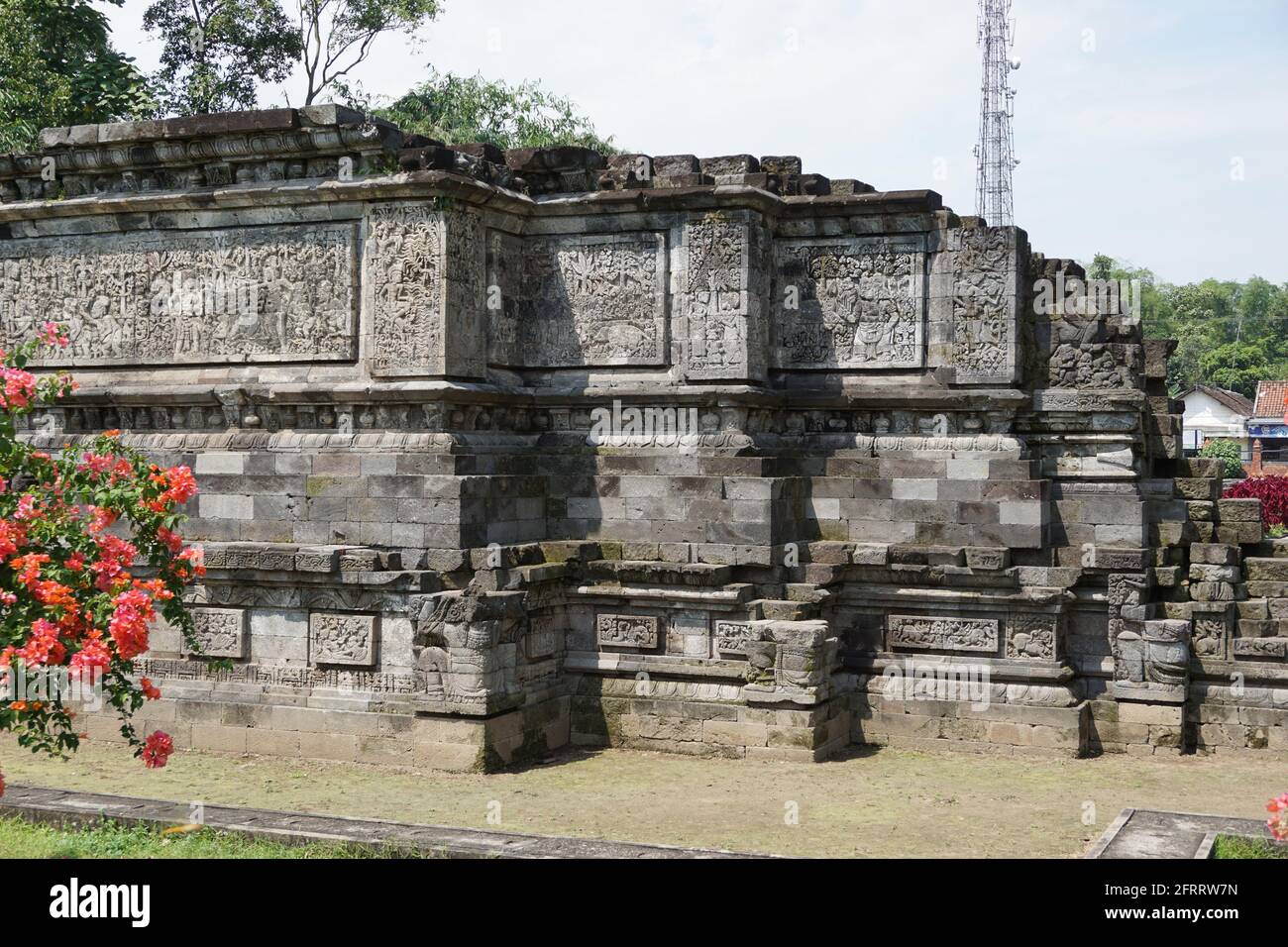 Kediri, East Java Indonesia - March 15th, 2021: Surowono temple in ...
