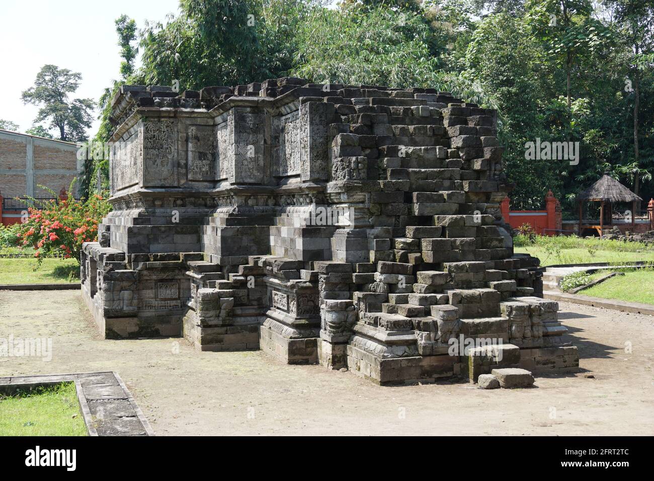 Kediri, East Java Indonesia - March 15th, 2021: Surowono temple in ...