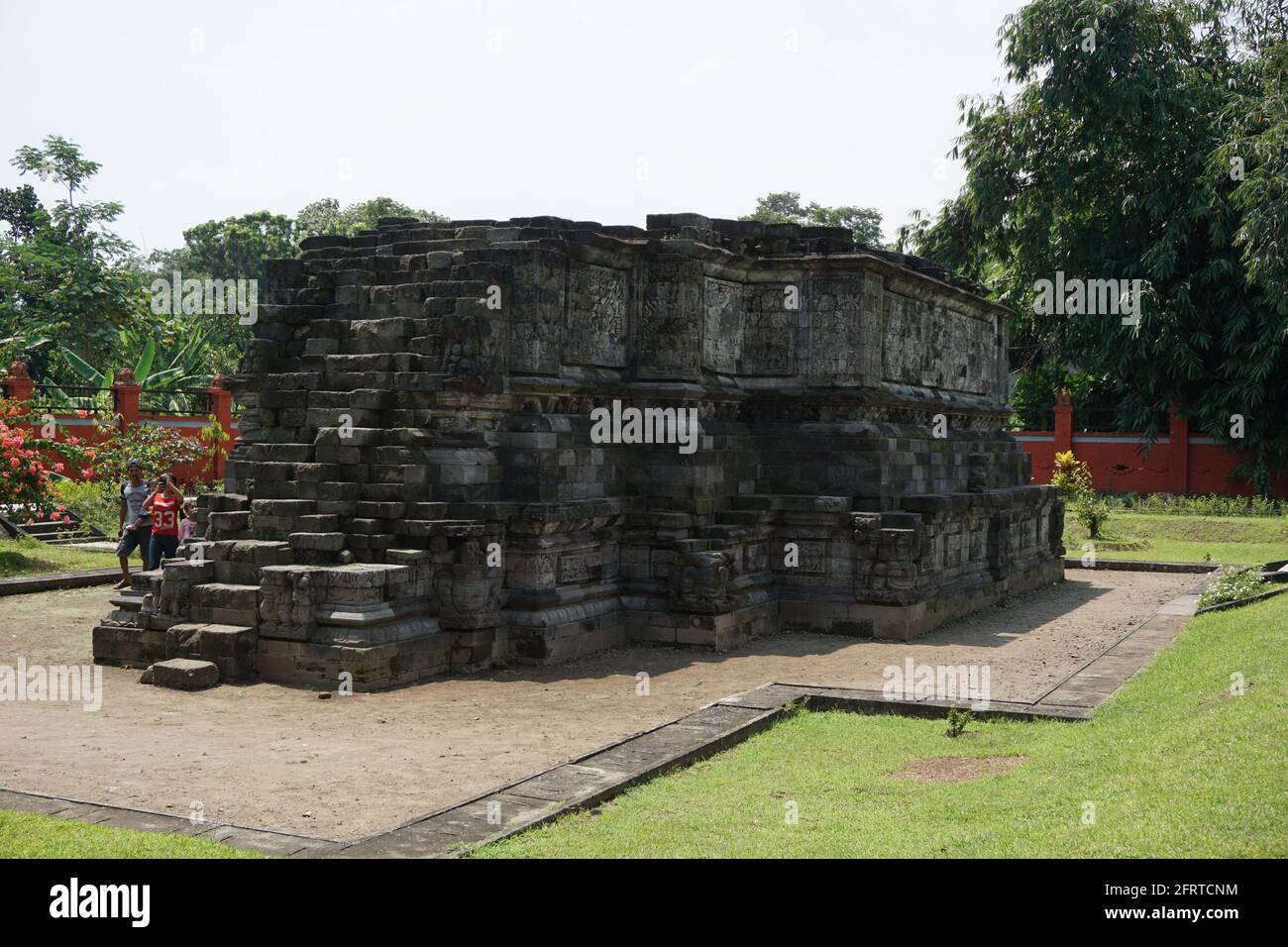 Kediri, East Java Indonesia - March 15th, 2021: Surowono temple in ...