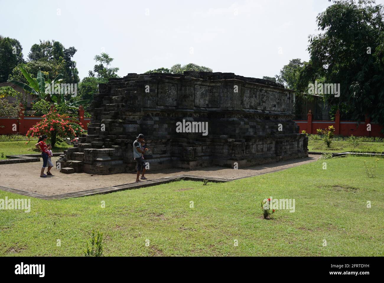 Kediri, East Java Indonesia - March 15th, 2021: Surowono temple in ...