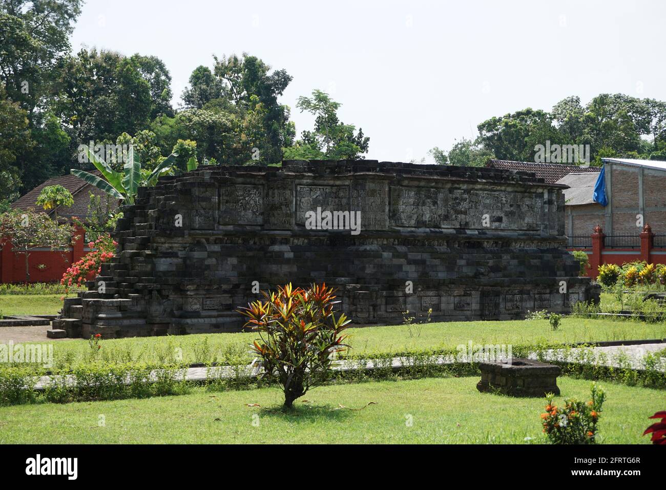 Kediri, East Java Indonesia - March 15th, 2021: Surowono temple in ...
