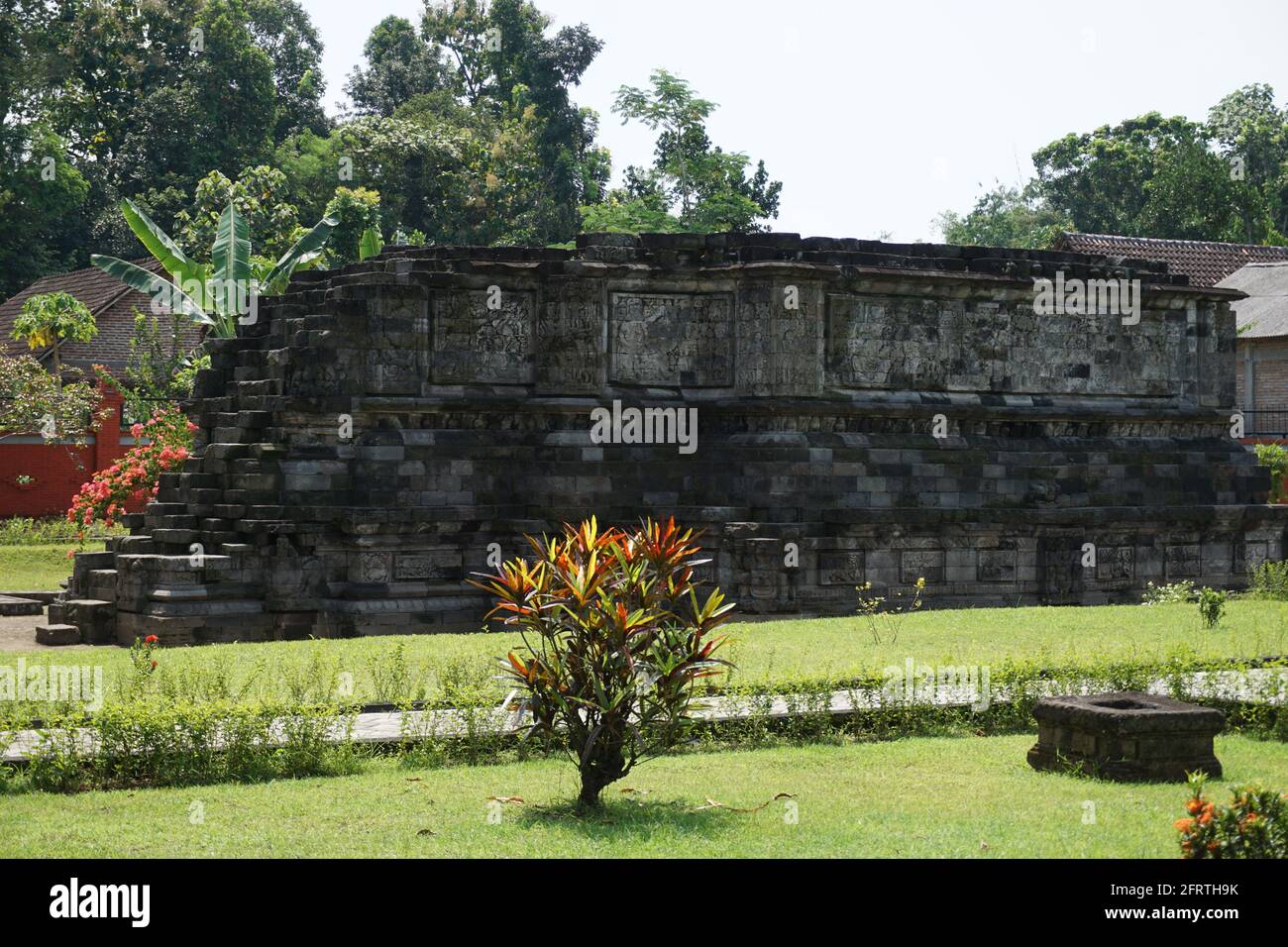 Kediri, East Java Indonesia - March 15th, 2021: Surowono temple in ...