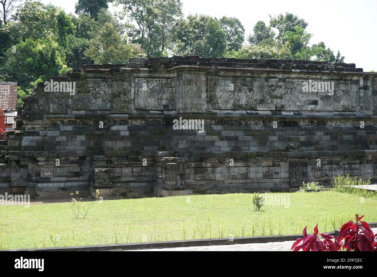 Kediri, East Java Indonesia - March 15th, 2021: Surowono temple in ...