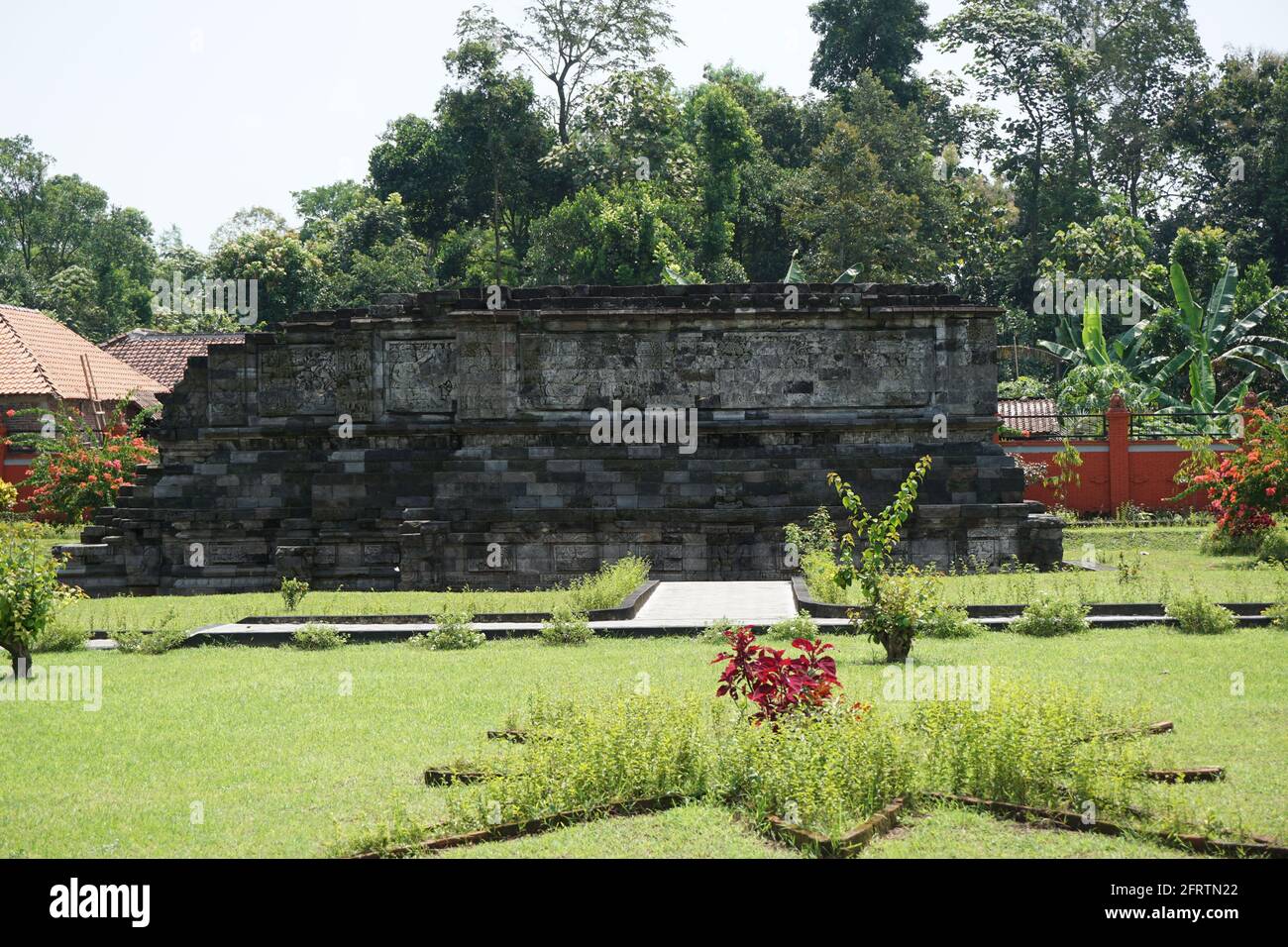 Kediri, East Java Indonesia - March 15th, 2021: Surowono temple in ...
