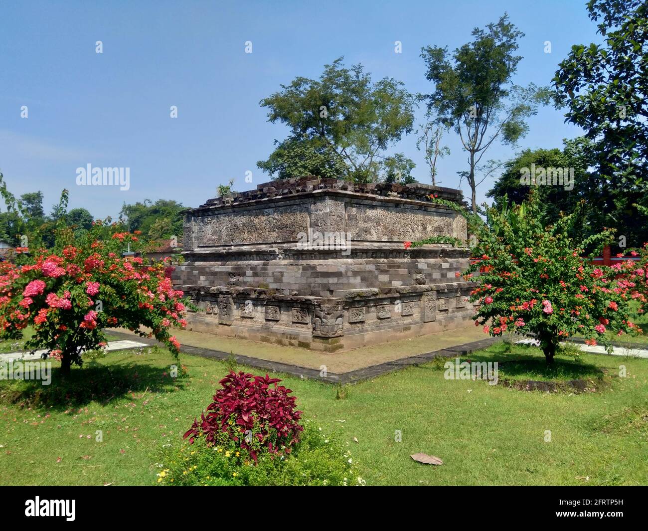 Kediri, East Java Indonesia - March 15th, 2021: Surowono temple in ...