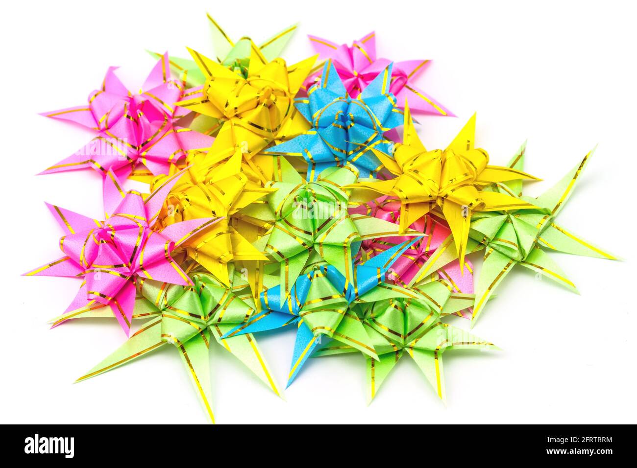 Set ribbon folded into a flower. Wrap coins by hand. I worked for the ...