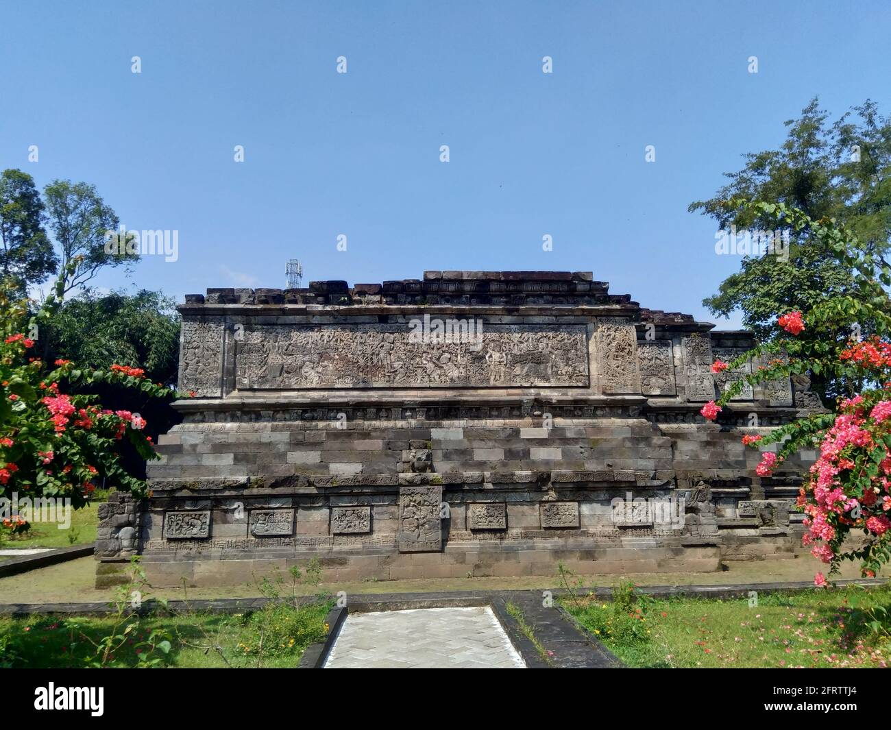 Kediri, East Java Indonesia - March 15th, 2021: Surowono temple in ...