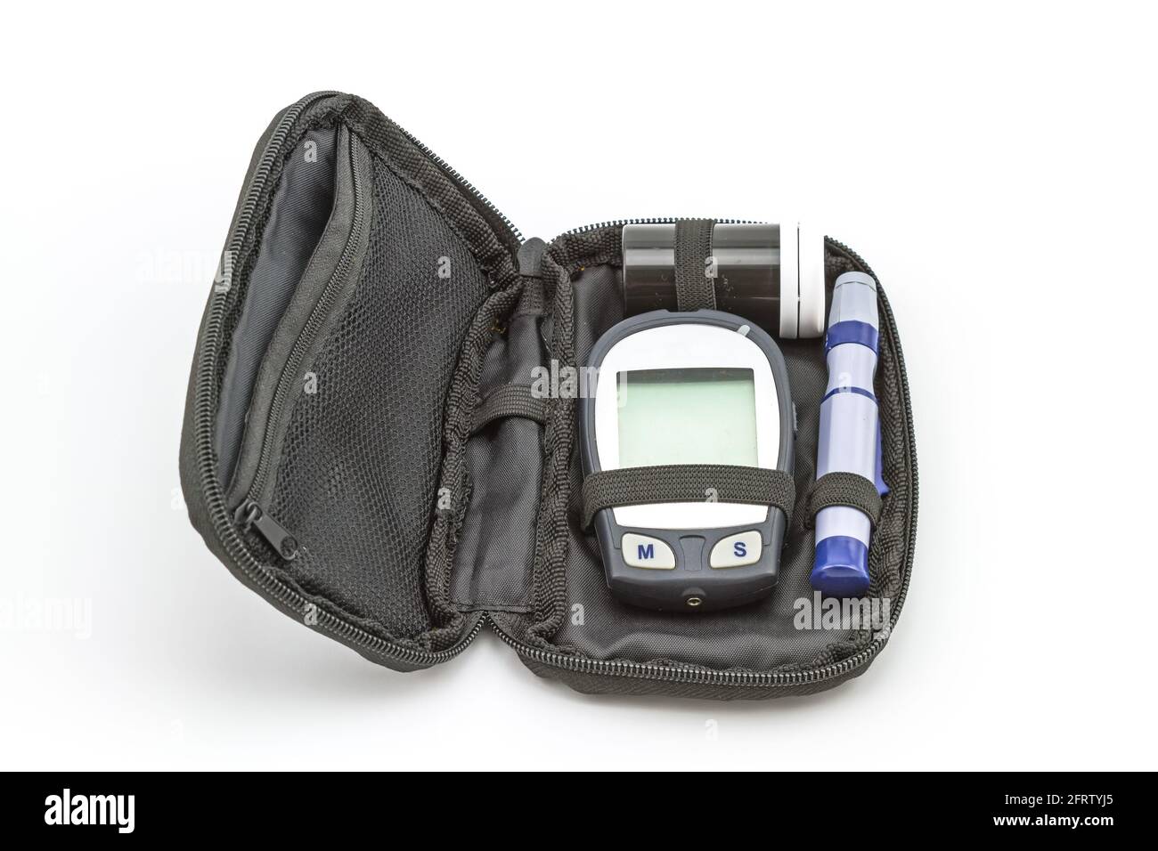 Blood glucose test kit hi-res stock photography and images - Alamy
