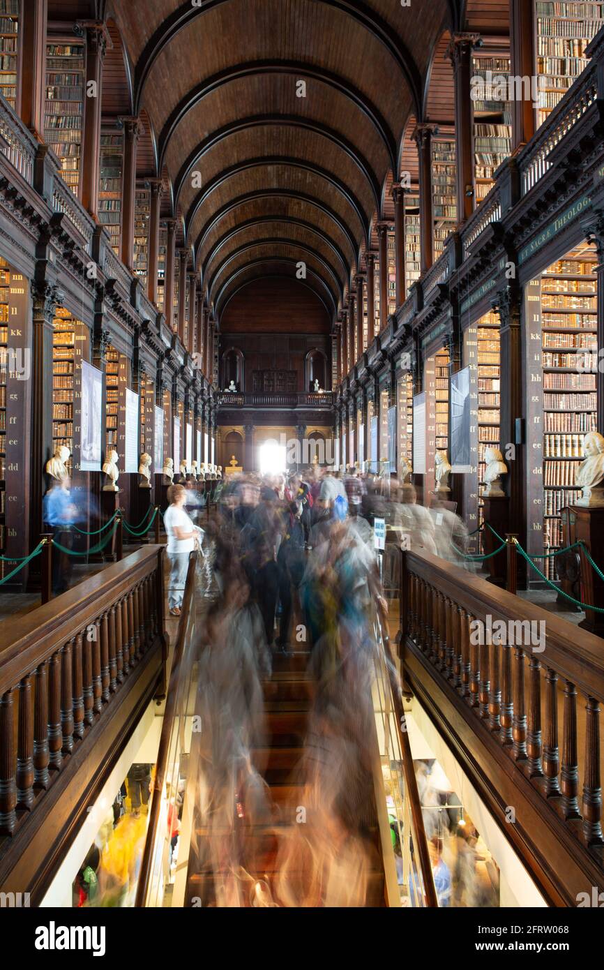 Trinity University Library, Dublin, Ireland Stock Photo - Alamy