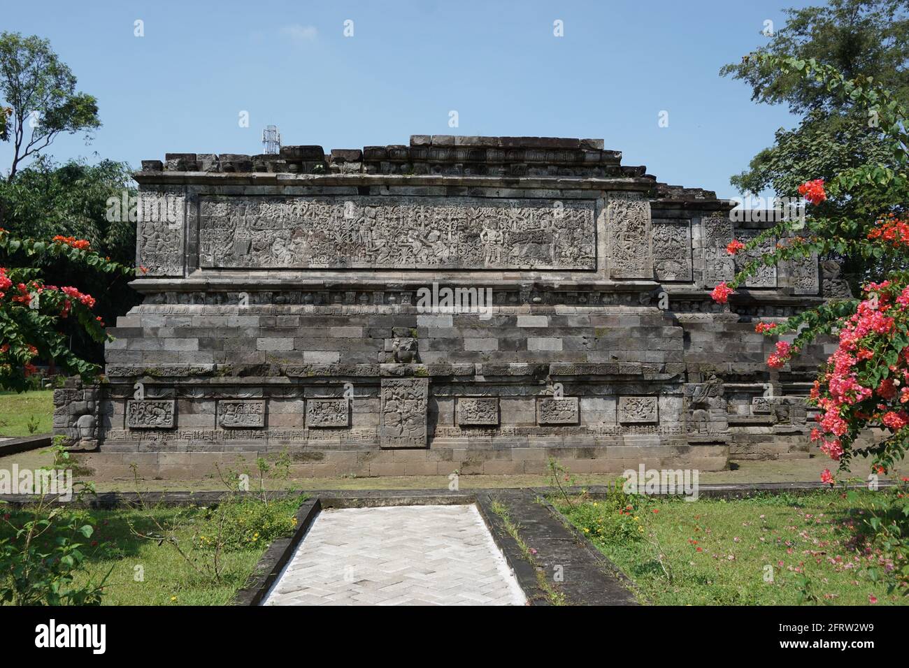 Kediri, East Java Indonesia - March 15th, 2021: Surowono temple in ...