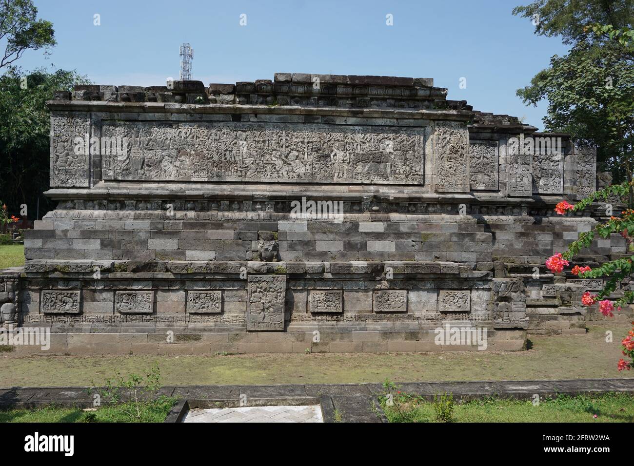 Kediri, East Java Indonesia - March 15th, 2021: Surowono temple in ...