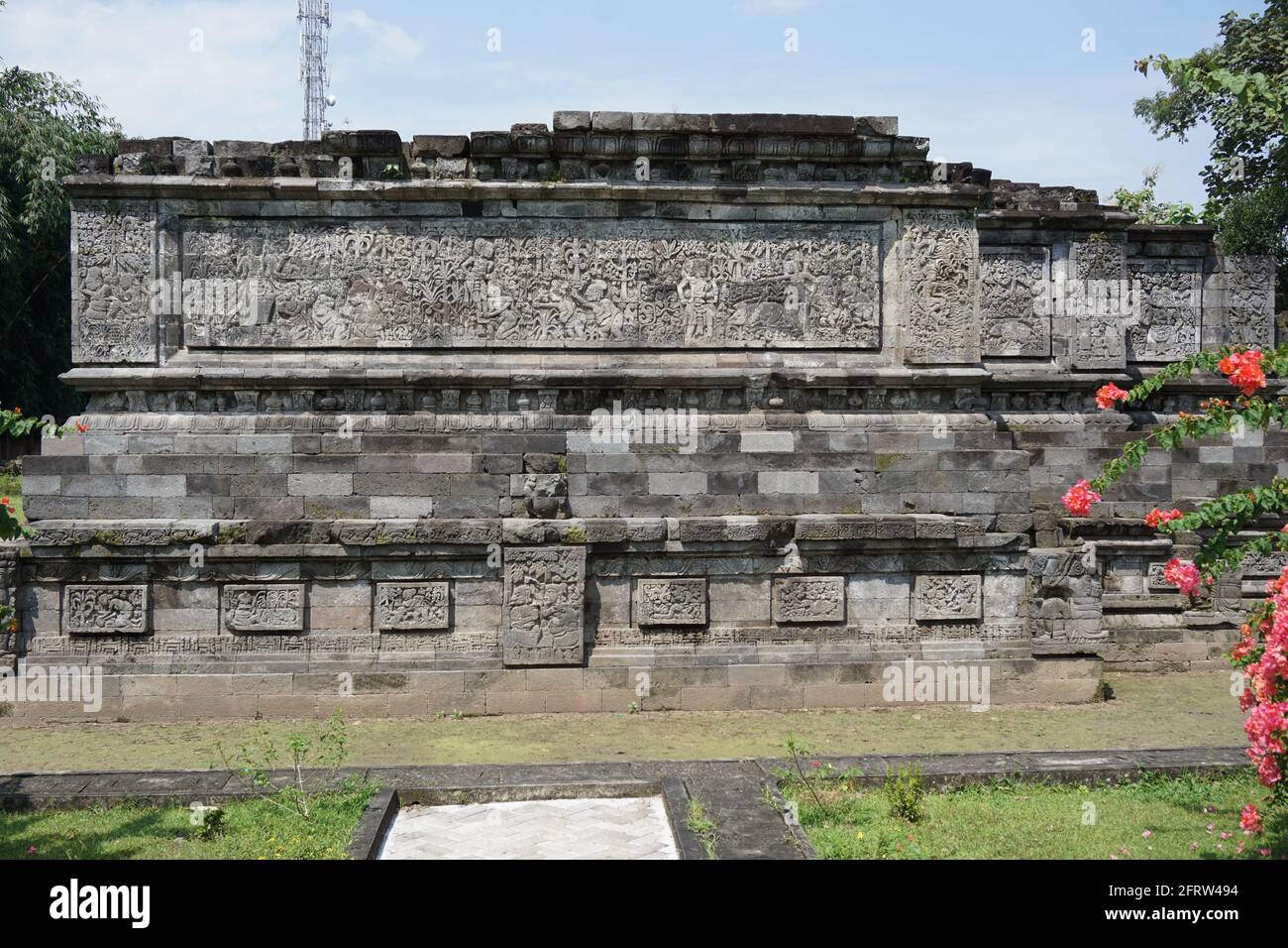 Kediri, East Java Indonesia - March 15th, 2021: Surowono temple in ...