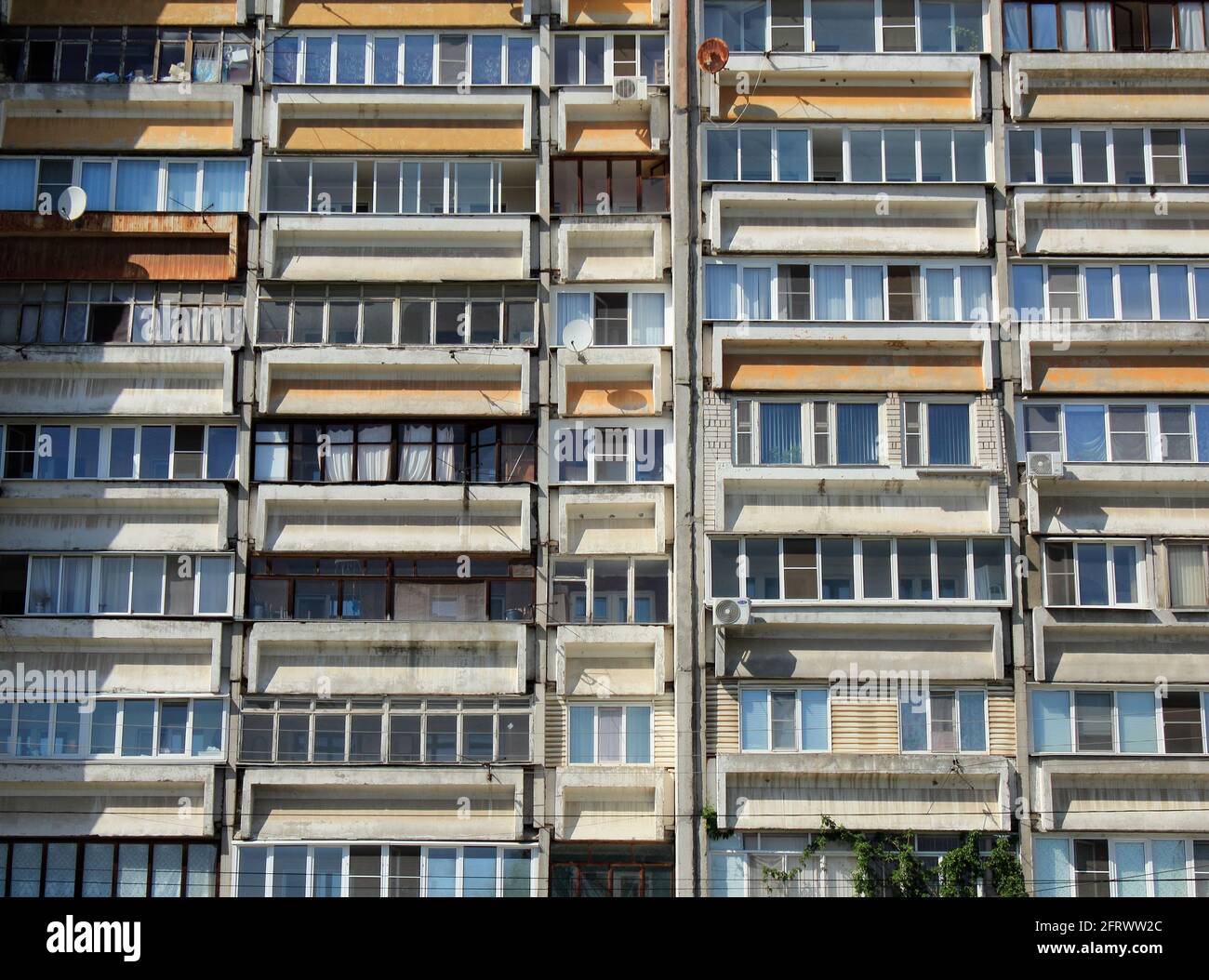 Balconies windows multi storey hi-res stock photography and images - Alamy