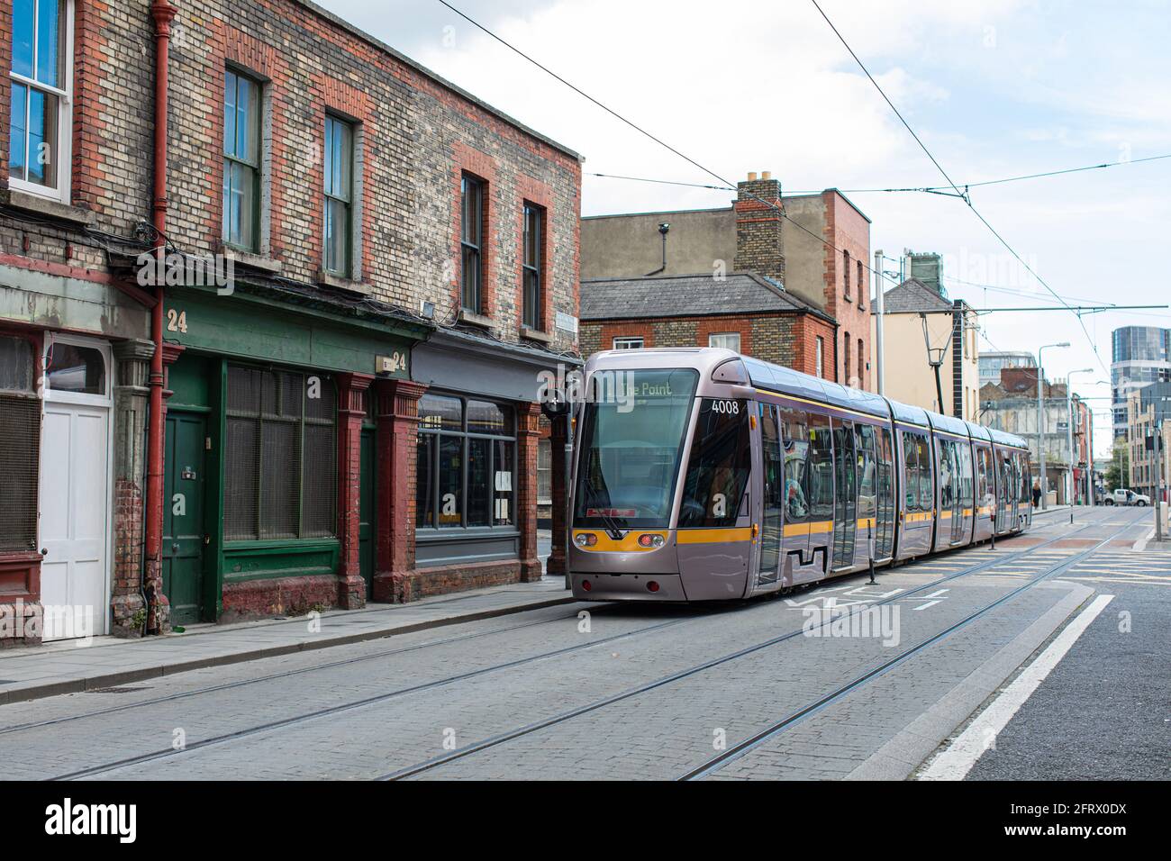 Tram, Dublin, Ireland Stock Photo - Alamy