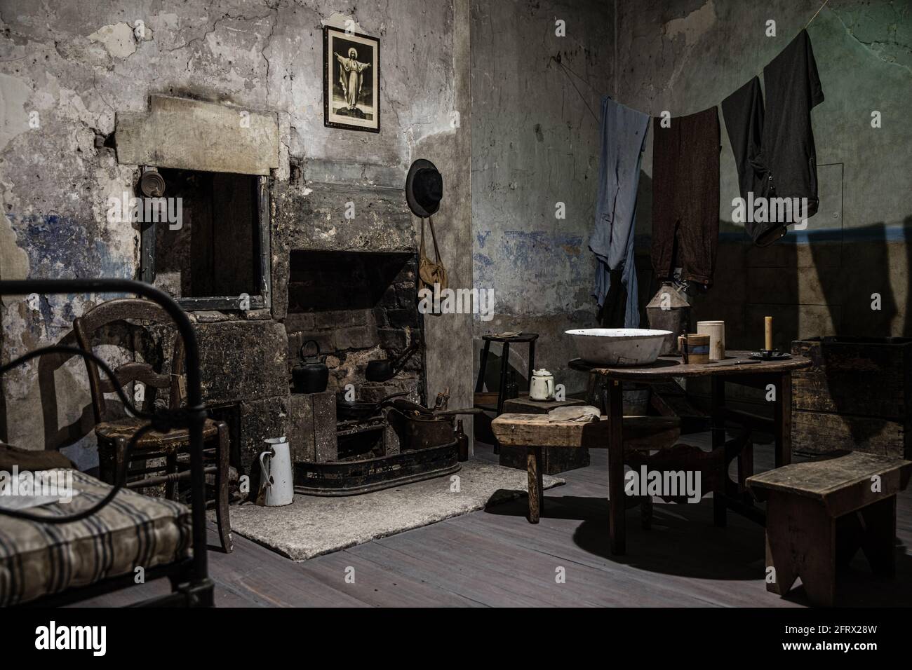 Tenement Museum, Dublin, Ireland Stock Photo - Alamy