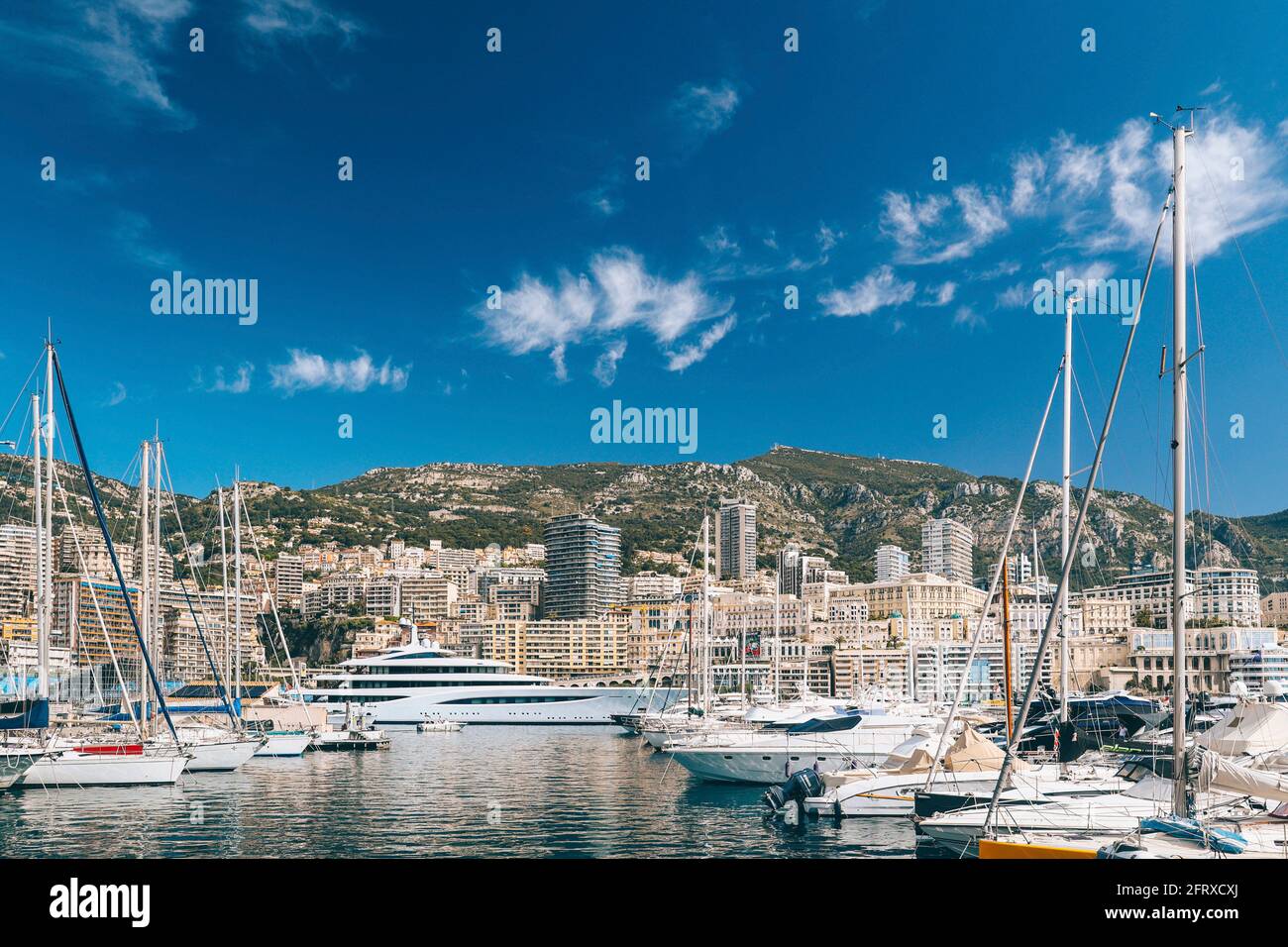 General view of the harbor, F1 Grand Prix of Monaco at Circuit de ...
