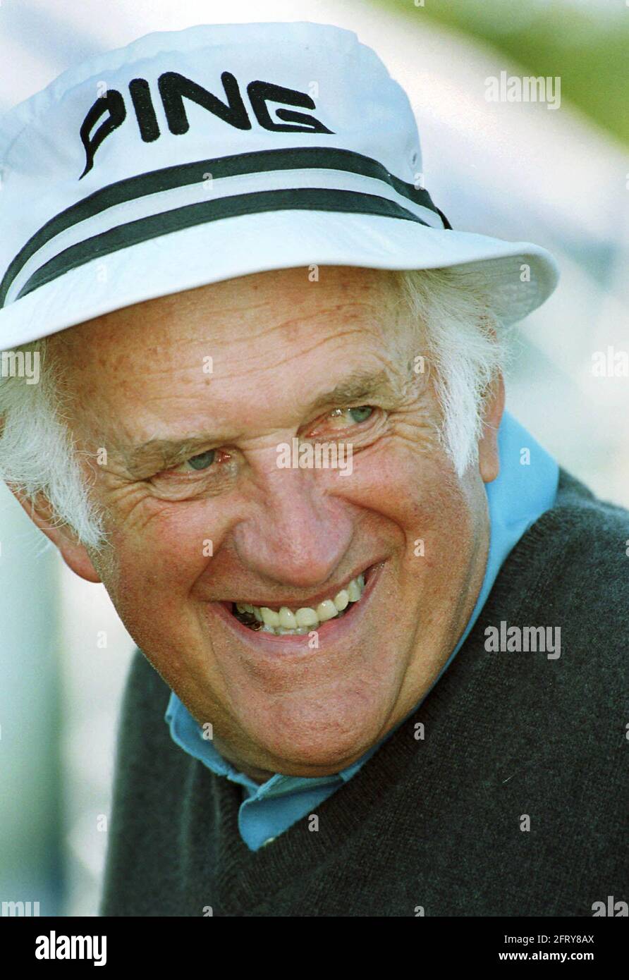 A jubilant Neil Coles after winning the Scottish Seniors trophy at ...