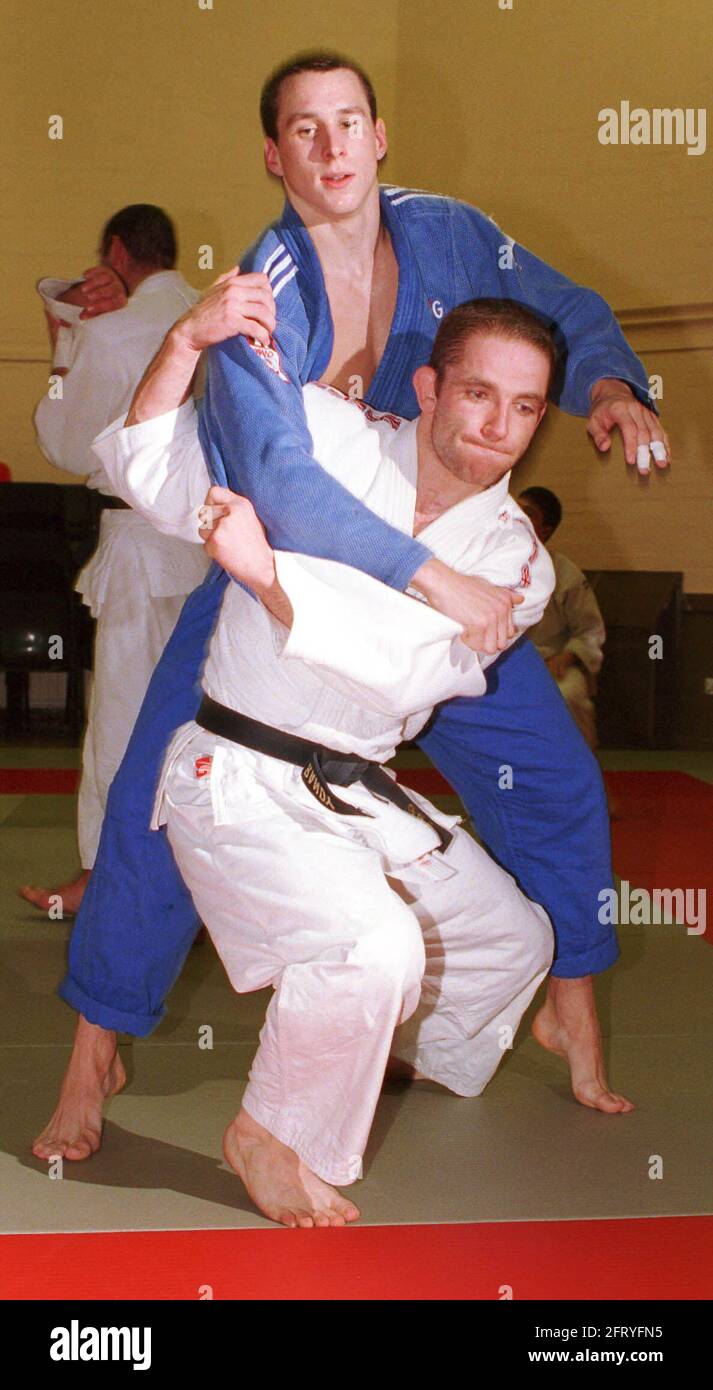 World Judo Champion, Graham Randall trains with clubmate Euan Burton at ...