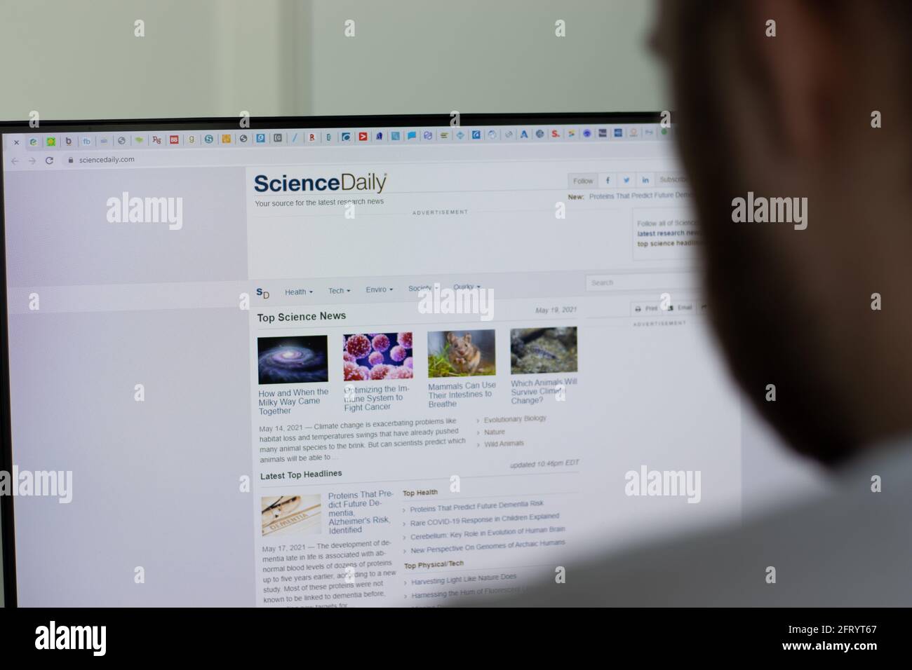 Sciencedaily hi-res stock photography and images - Alamy