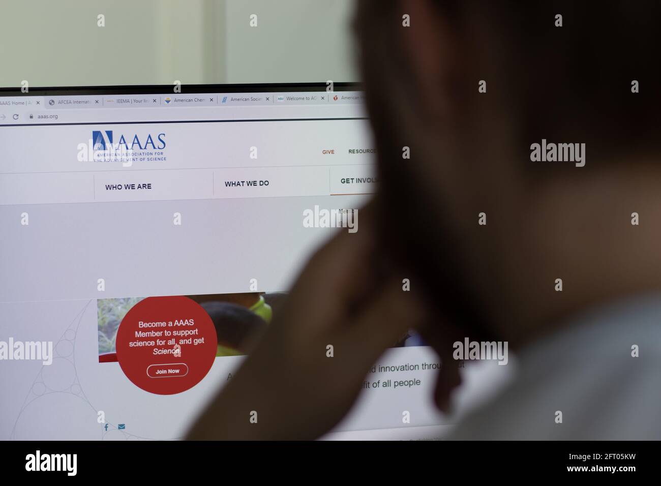 New York, USA - 1 May 2021: AAAS American Association for the ...